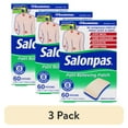 (3 pack) Salonpas Pain Relief Patches 60 ea - Walmart.com