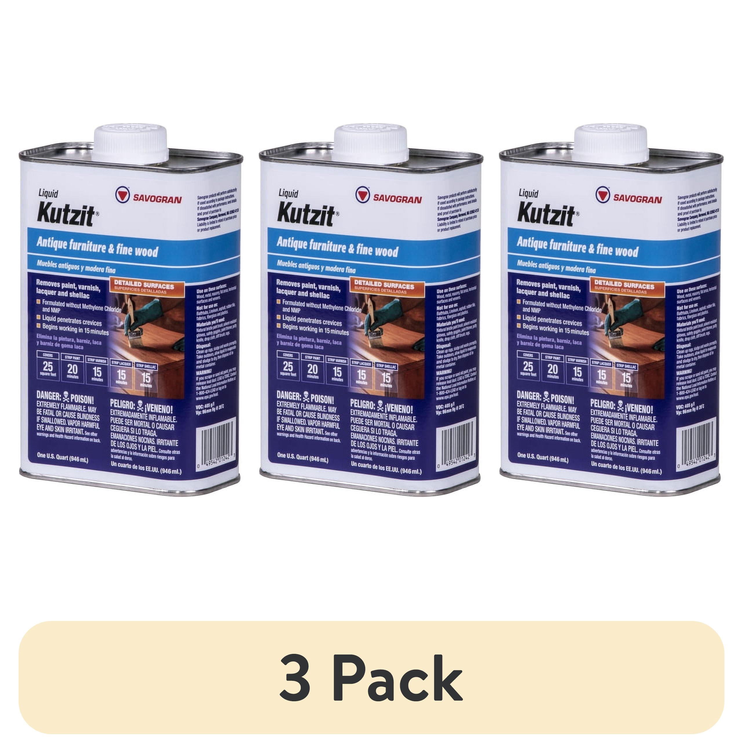 (3 pack) Savogran Kutzit Methylene Chloride Free Stripper 01242 ...