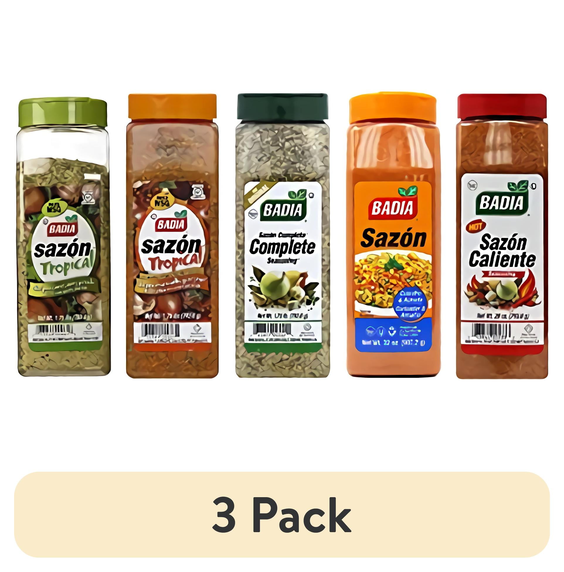 (3 pack) Sazon Variety Pack Includes Caliente, Coriander & Annatto ...