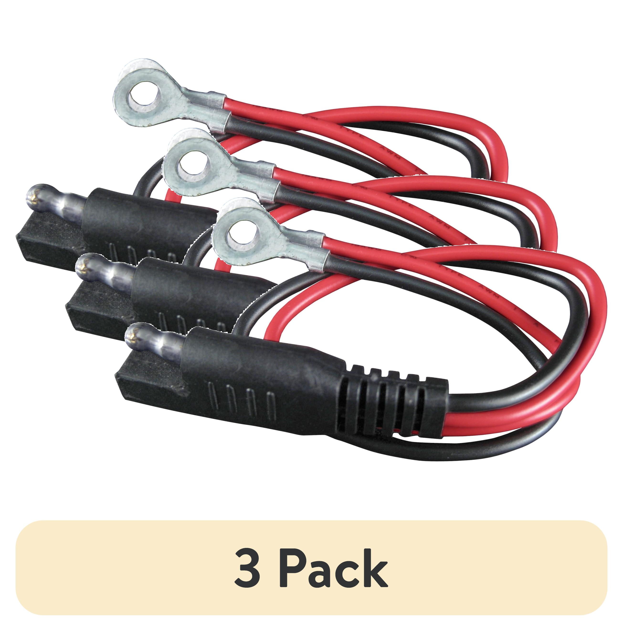 Schumacher Electric 3 Pack Cable Connector for Battery Chargers with ...