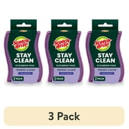 Scotch-Brite 7447B Pro Hand Pad [Very Fine]: 6 in. x 9 in. (Red) 5-pack ...