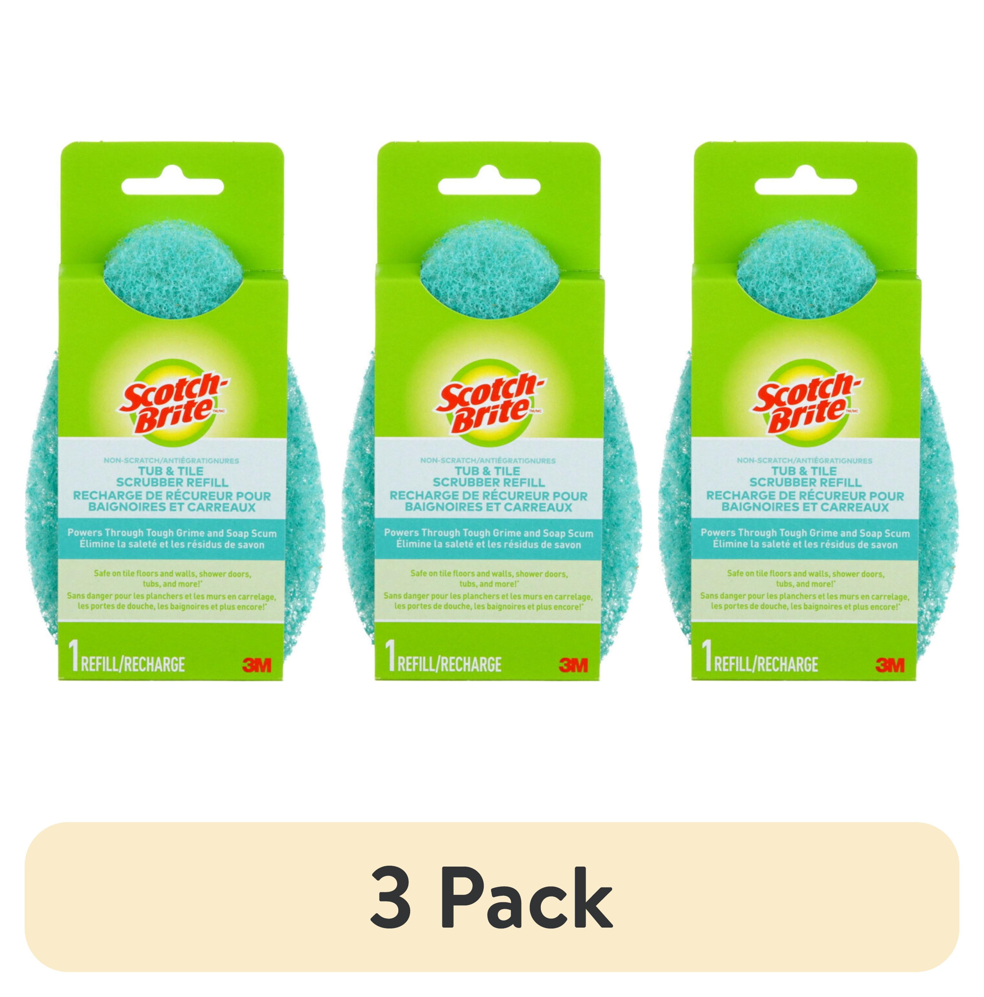 (3 pack) Scotch-Brite Refill Shower Scrubber, 1 Scrubber Total ...