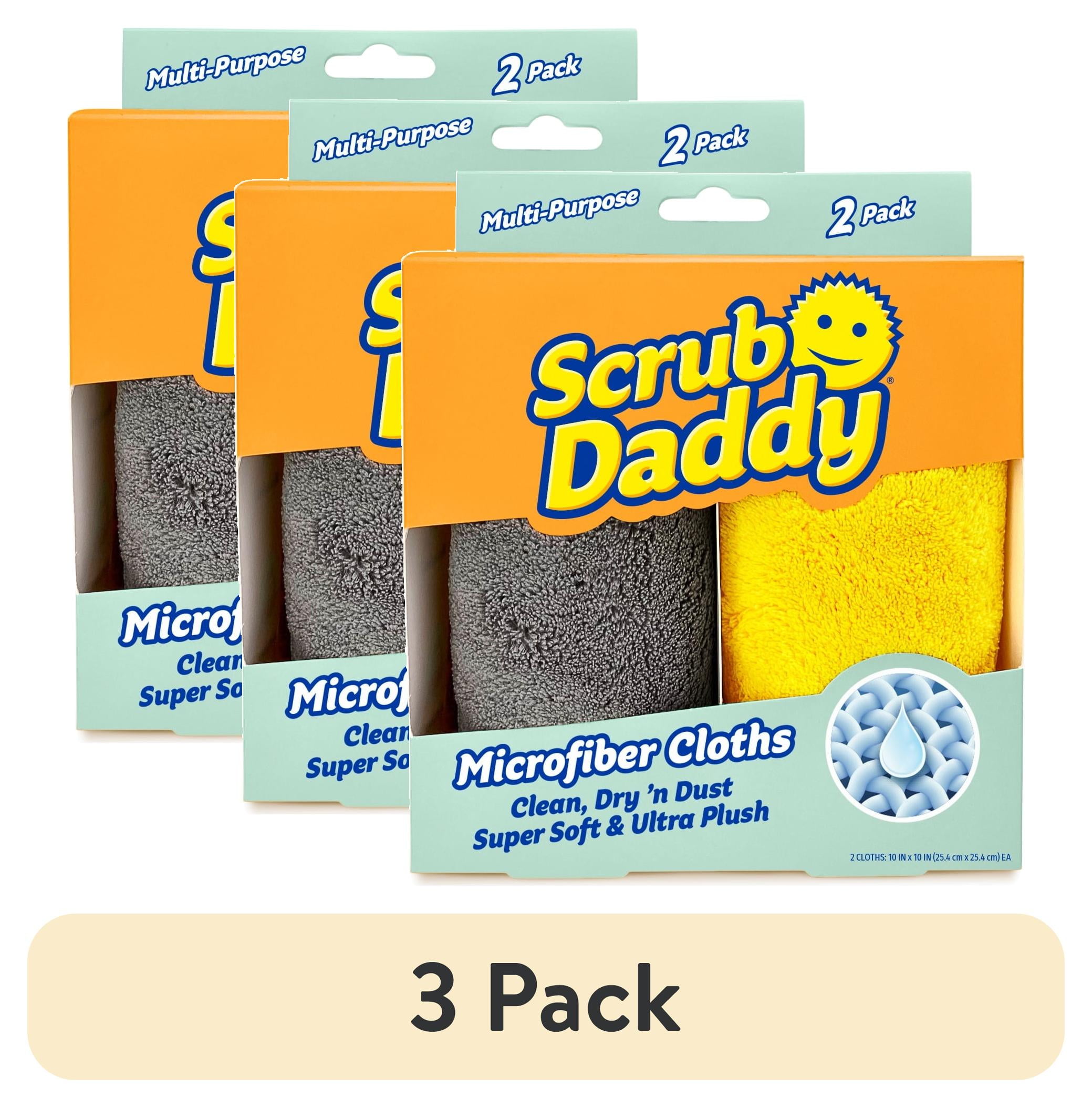 (3 pack) Scrub Daddy Microfiber Towels Multipurpose Microfiber ...