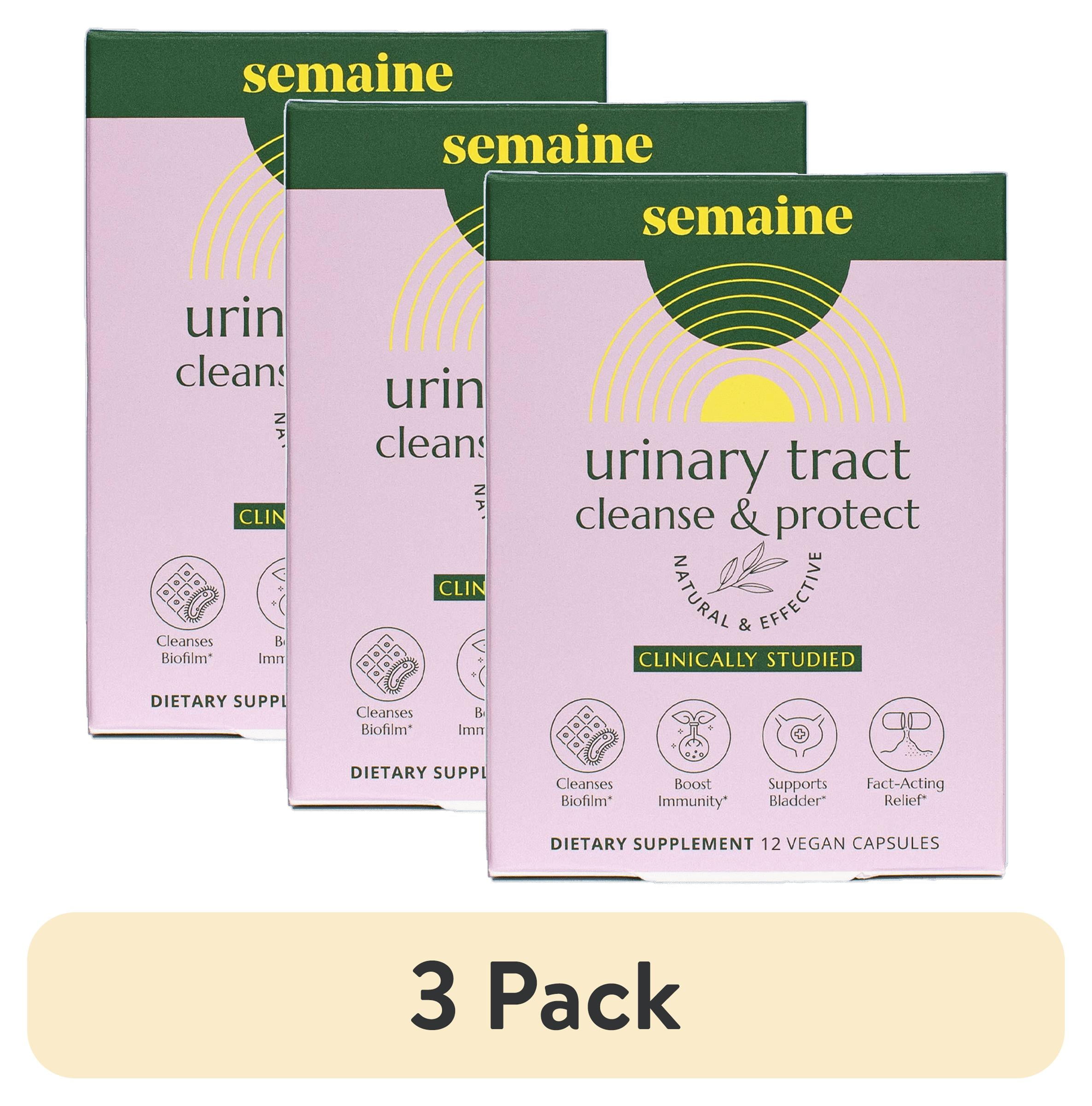 (3 pack) Semaine Urinary Tract Cleanse & Protect 12 Ct. – UTI Relief ...
