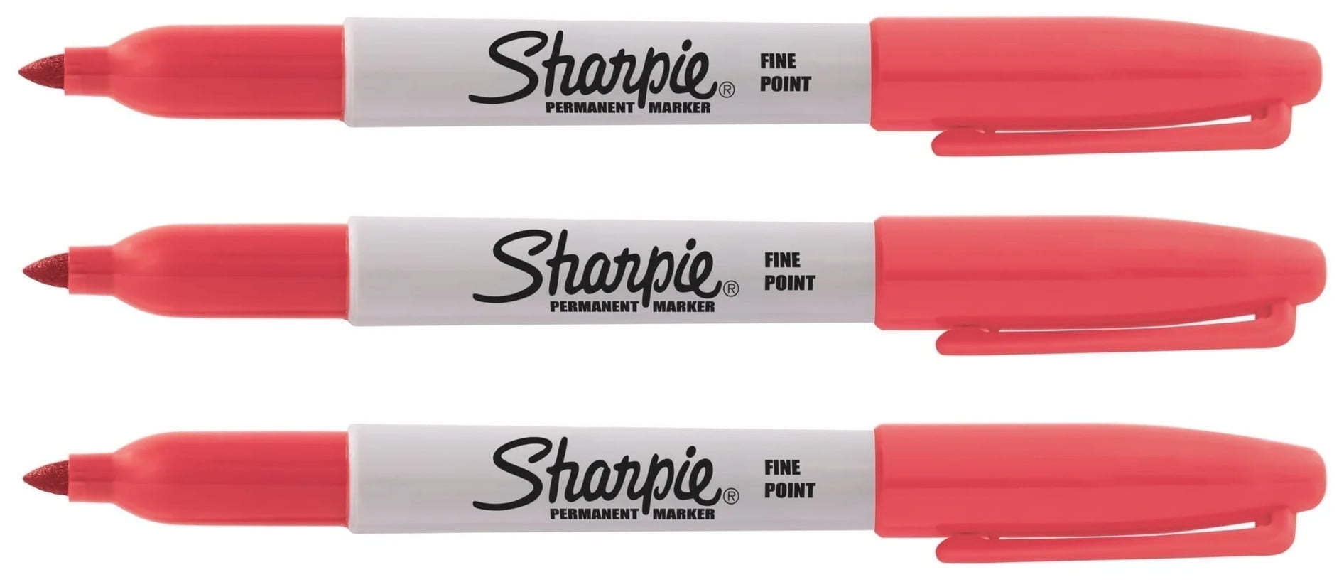 3-pack - Sharpie Cosmic Color Marker, Fine, Solar Flare Red ...