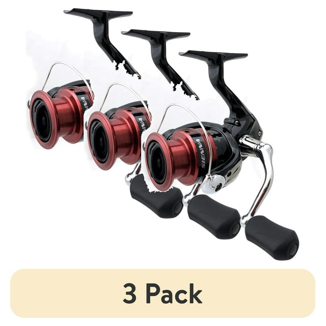 (3 pack) Shimano Fishing SIENNA C3000 FG CLAM Spinning Reels ...
