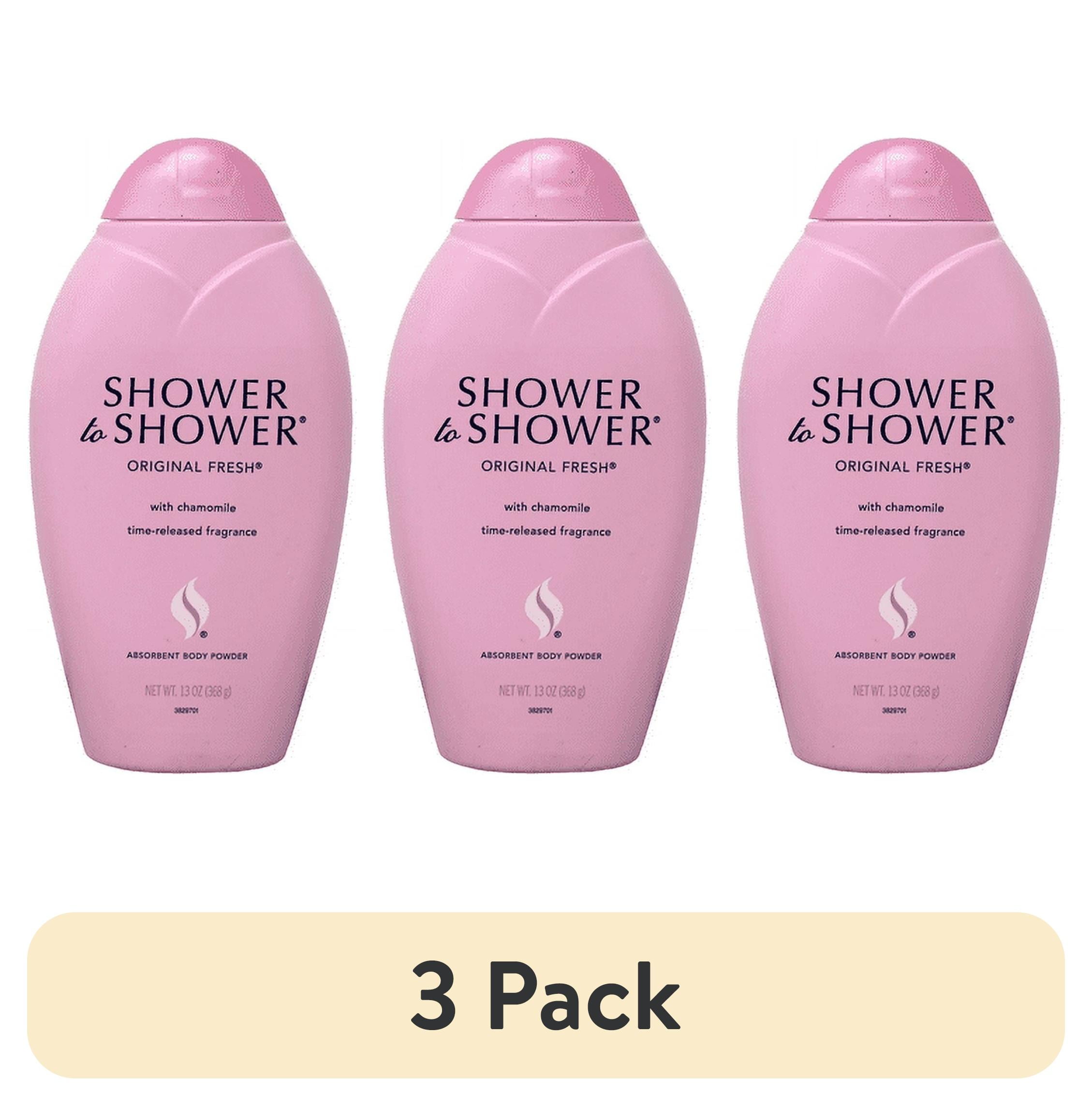 (3 pack) Shower to Shower Body Powder Original Fresh, 13 Oz - Walmart.com