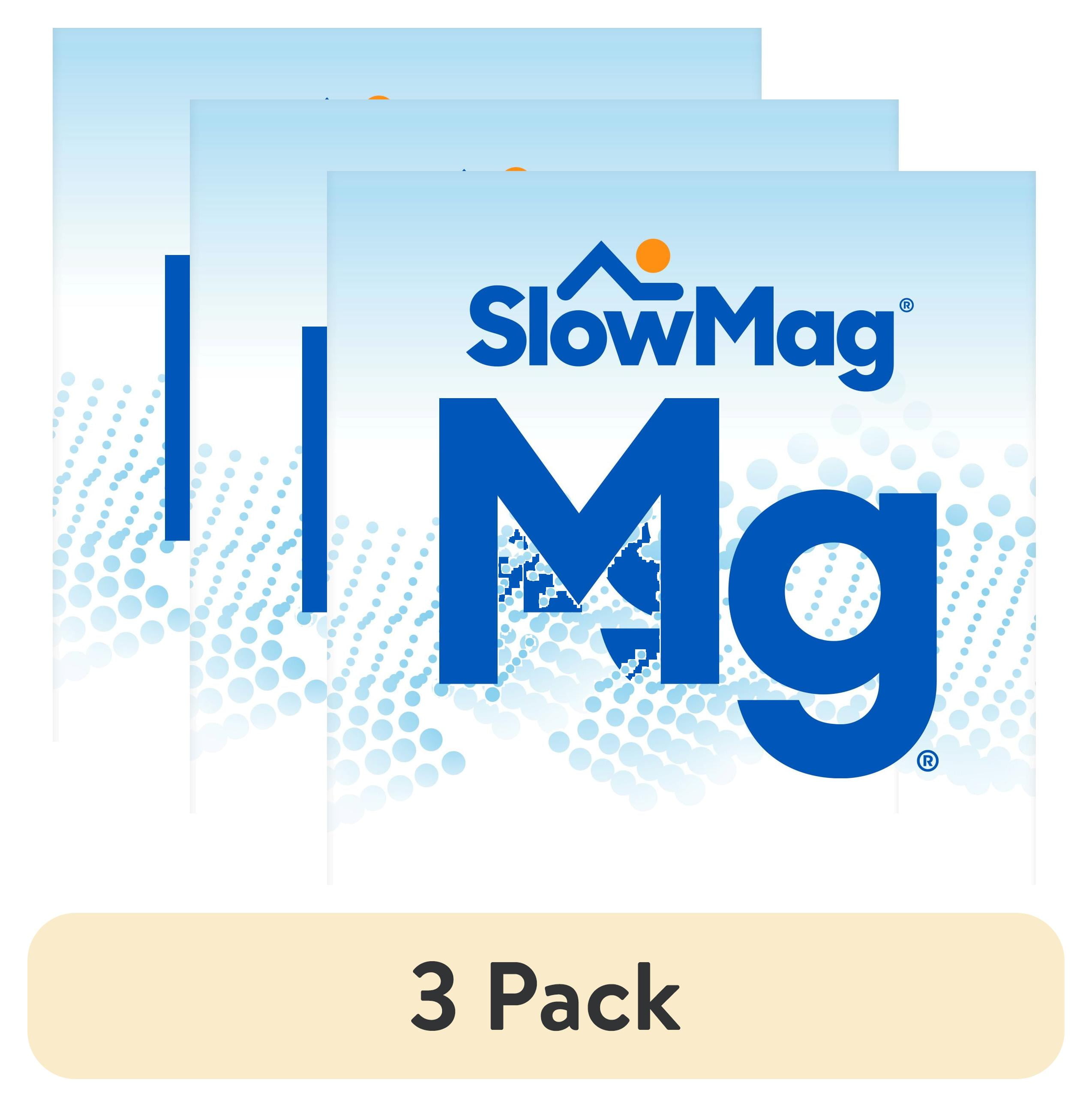 (3 pack) SlowMag Mg Muscle & Heart Health Tablets, Magnesium Chloride ...