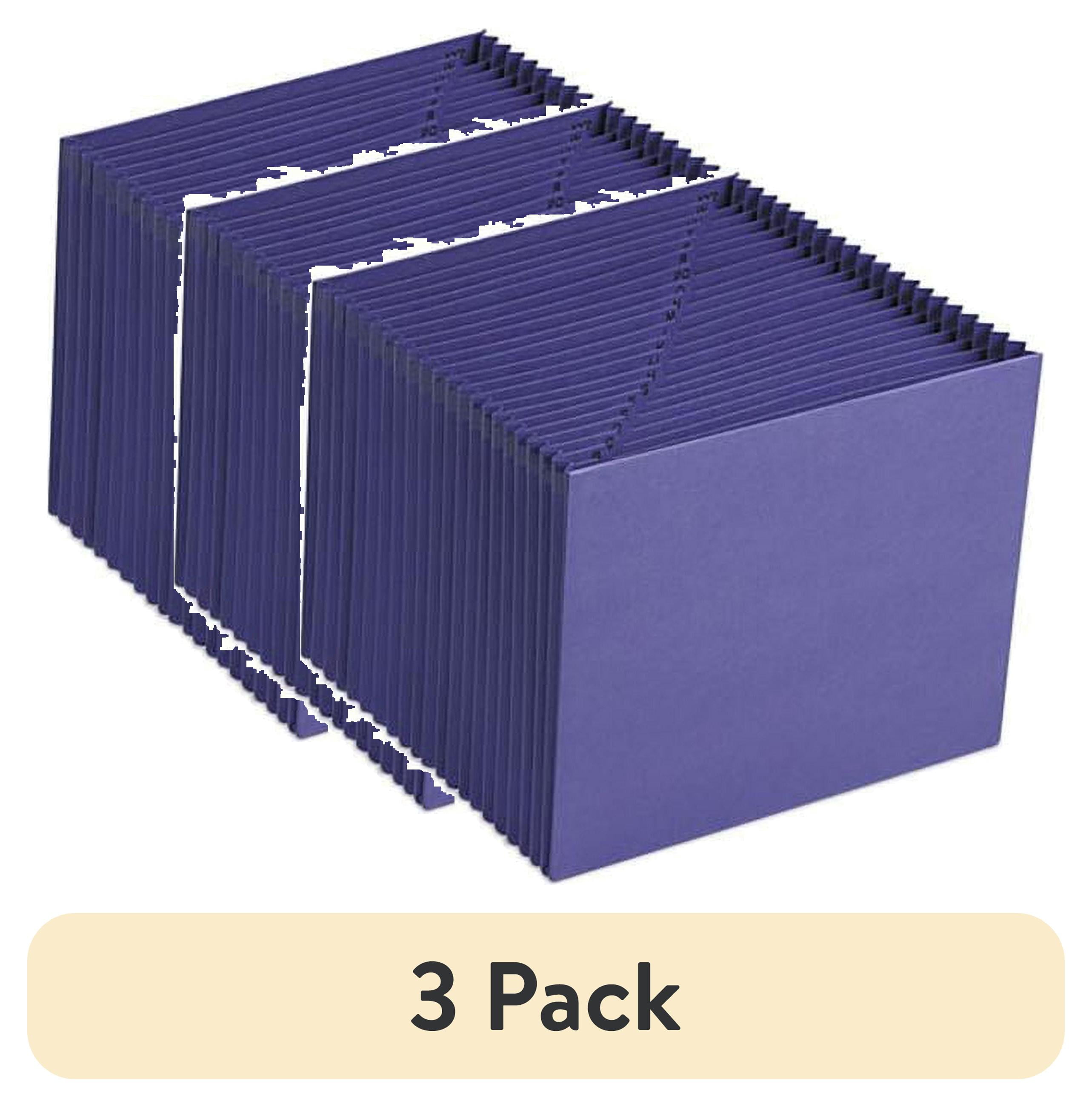 (3 pack) Smead 70721 Heavy-Duty A-Z Open Top Expanding Files, 21 ...