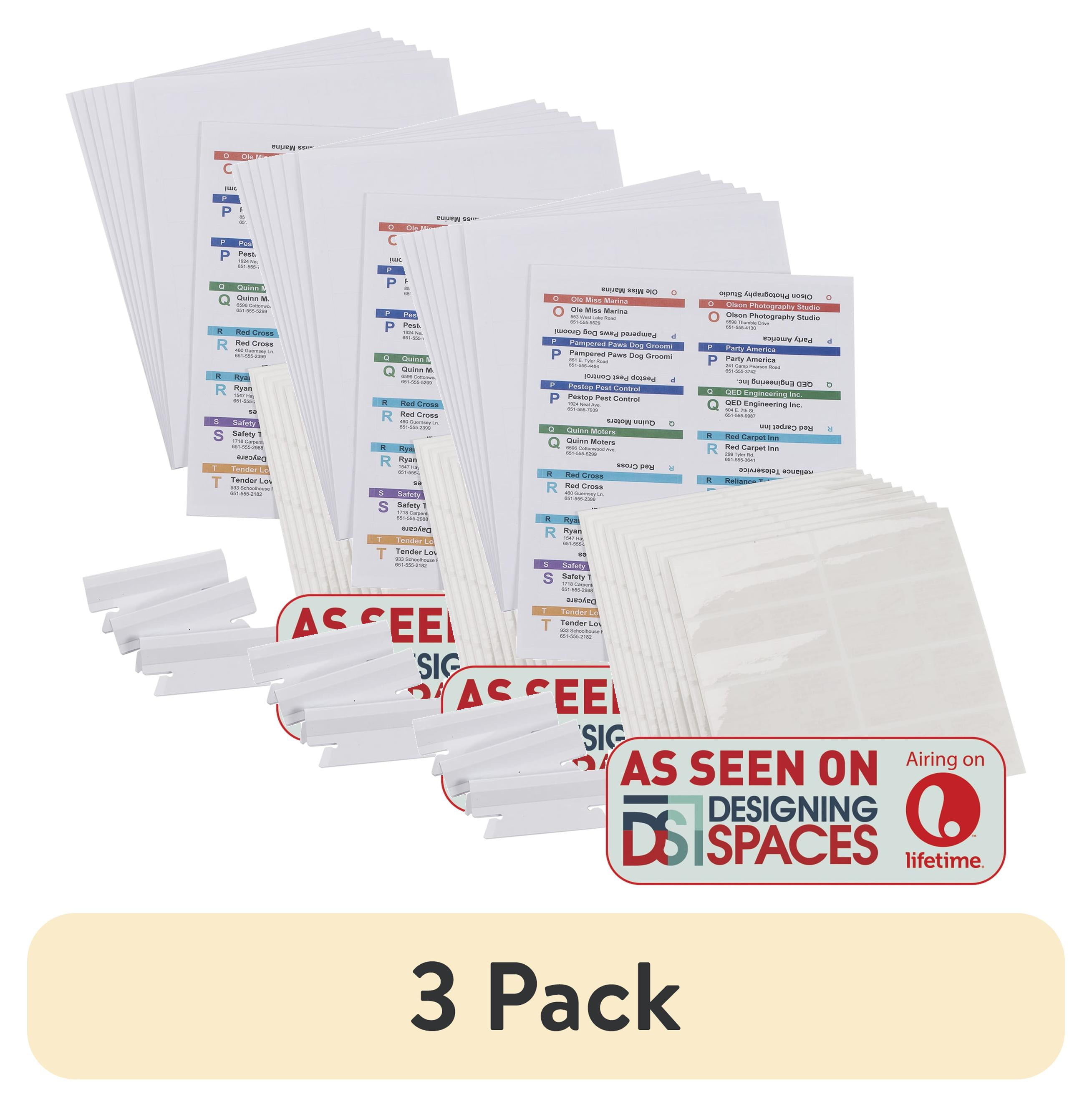 (3 pack) Smead® Viewables® Premium 3D Hanging Folder Tabs and Labels ...