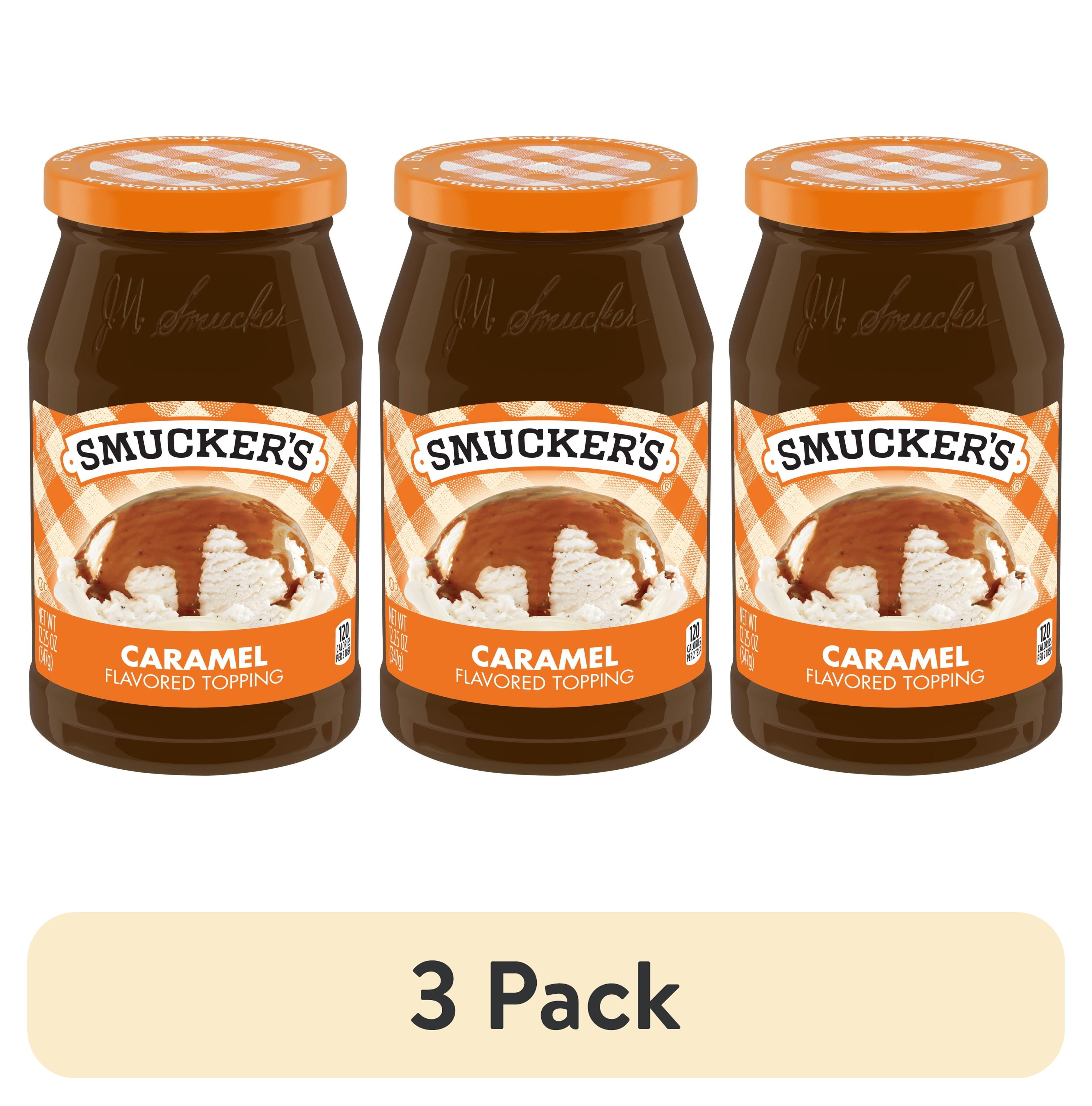 (3 pack) Smucker's Caramel Topping, 12.25 ozs - Walmart.com