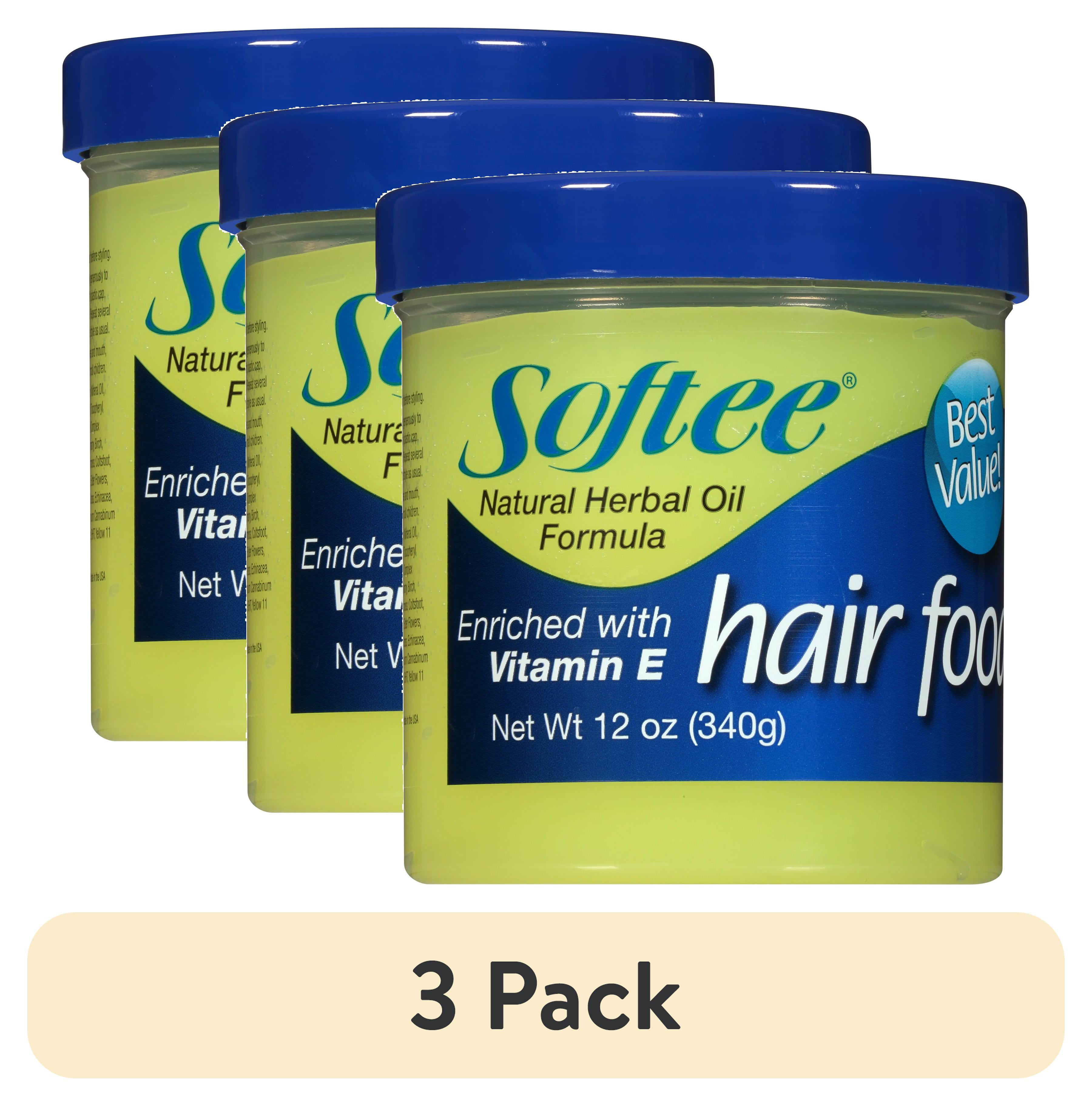 (3 pack) Softee® Hair Food 12 oz. Jar - Walmart.com