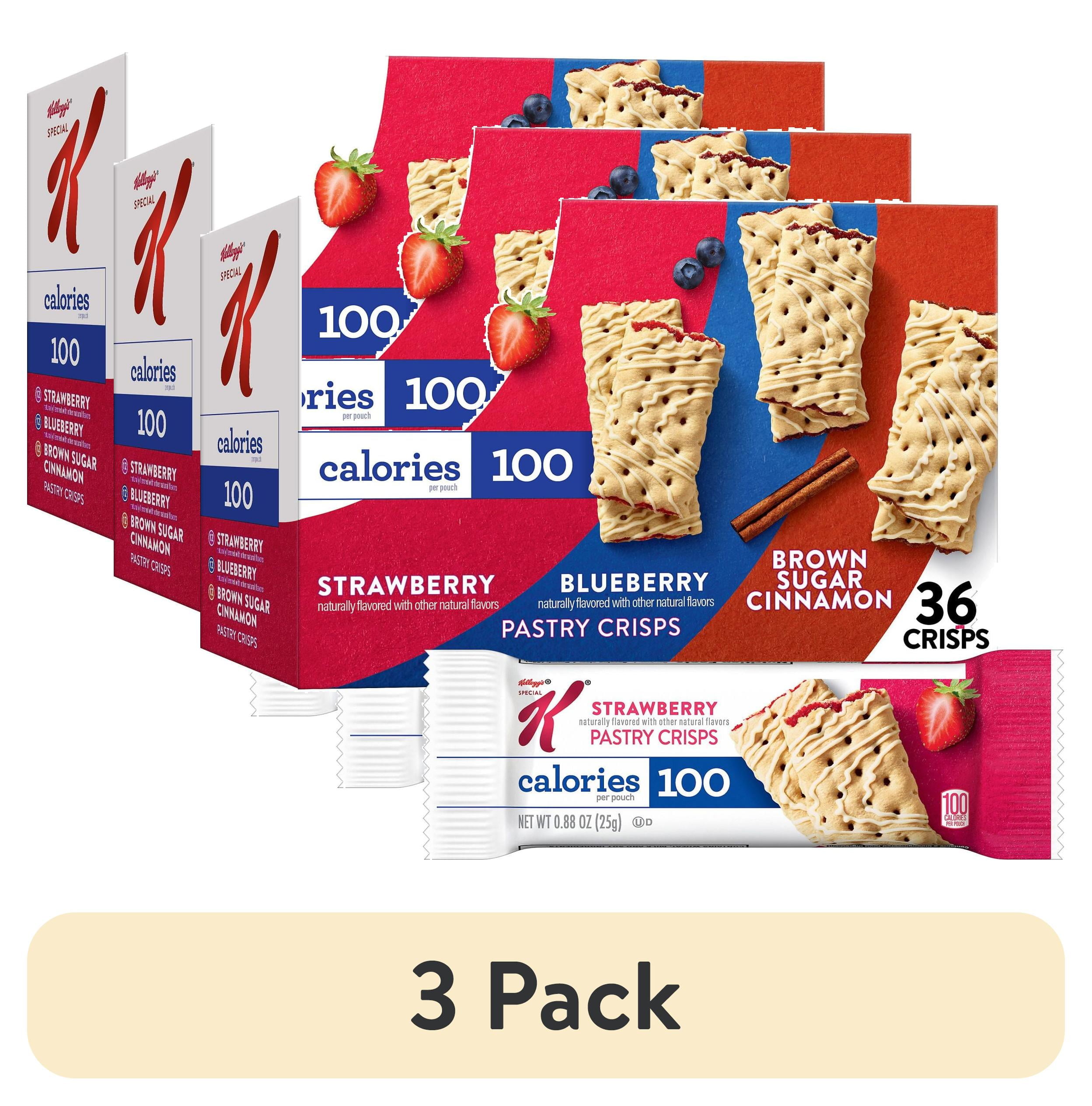(3 pack) Special K Variety Pack Pastry Crisps, 100 Calorie Snacks ...