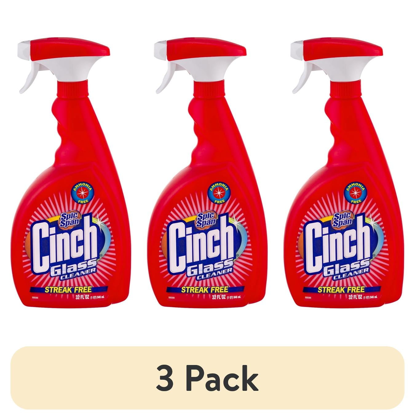 (3 pack) Spic and Span Cinch Glass Cleaner, 32.0 FL OZ - Walmart.com