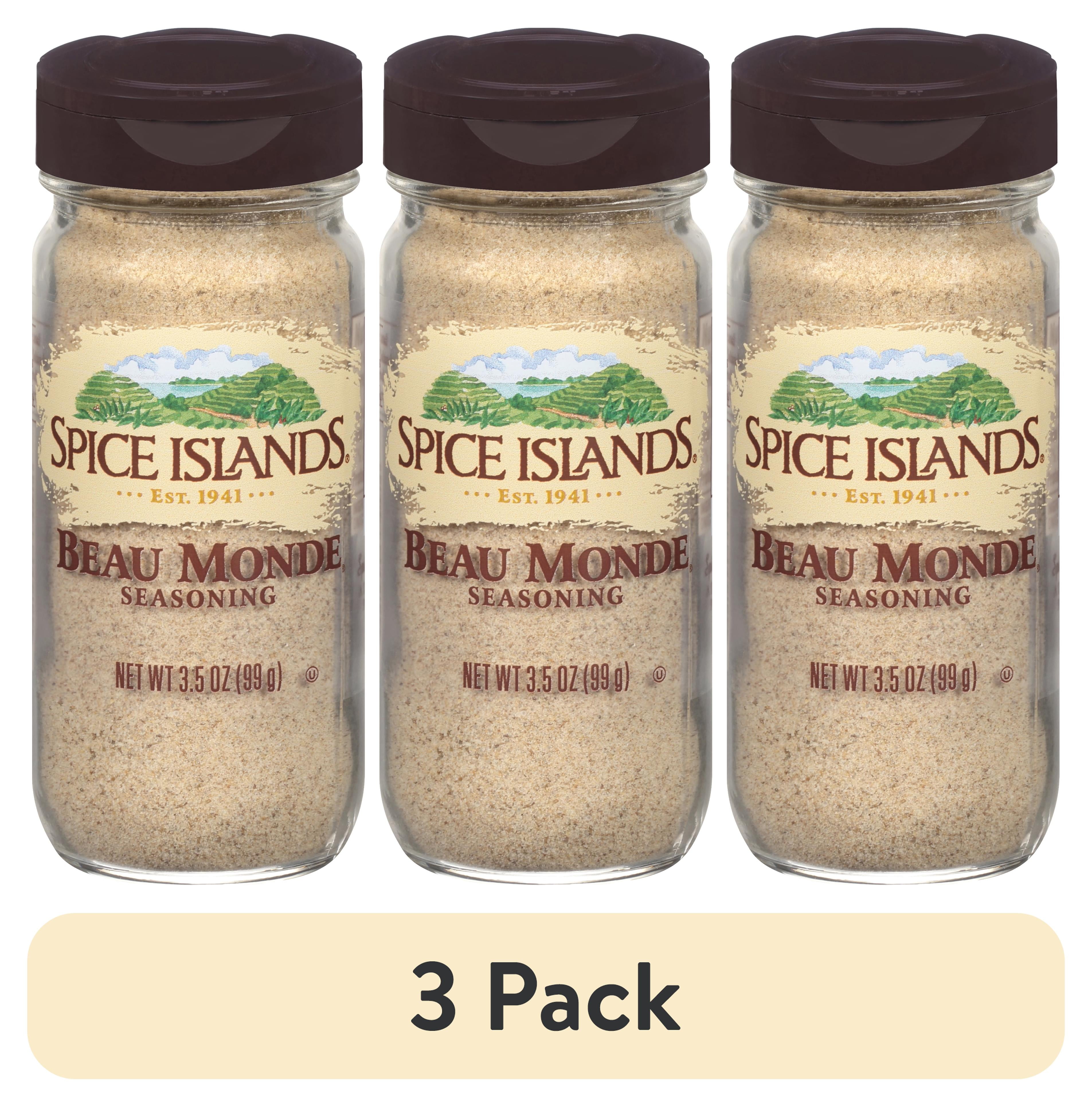 (3 pack) Spice Islands Beau Monde Seasoning, 3.5 oz Jar - Walmart.com