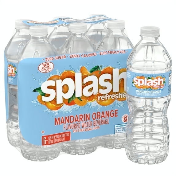 Splash Flavored Water in Water - Walmart.com