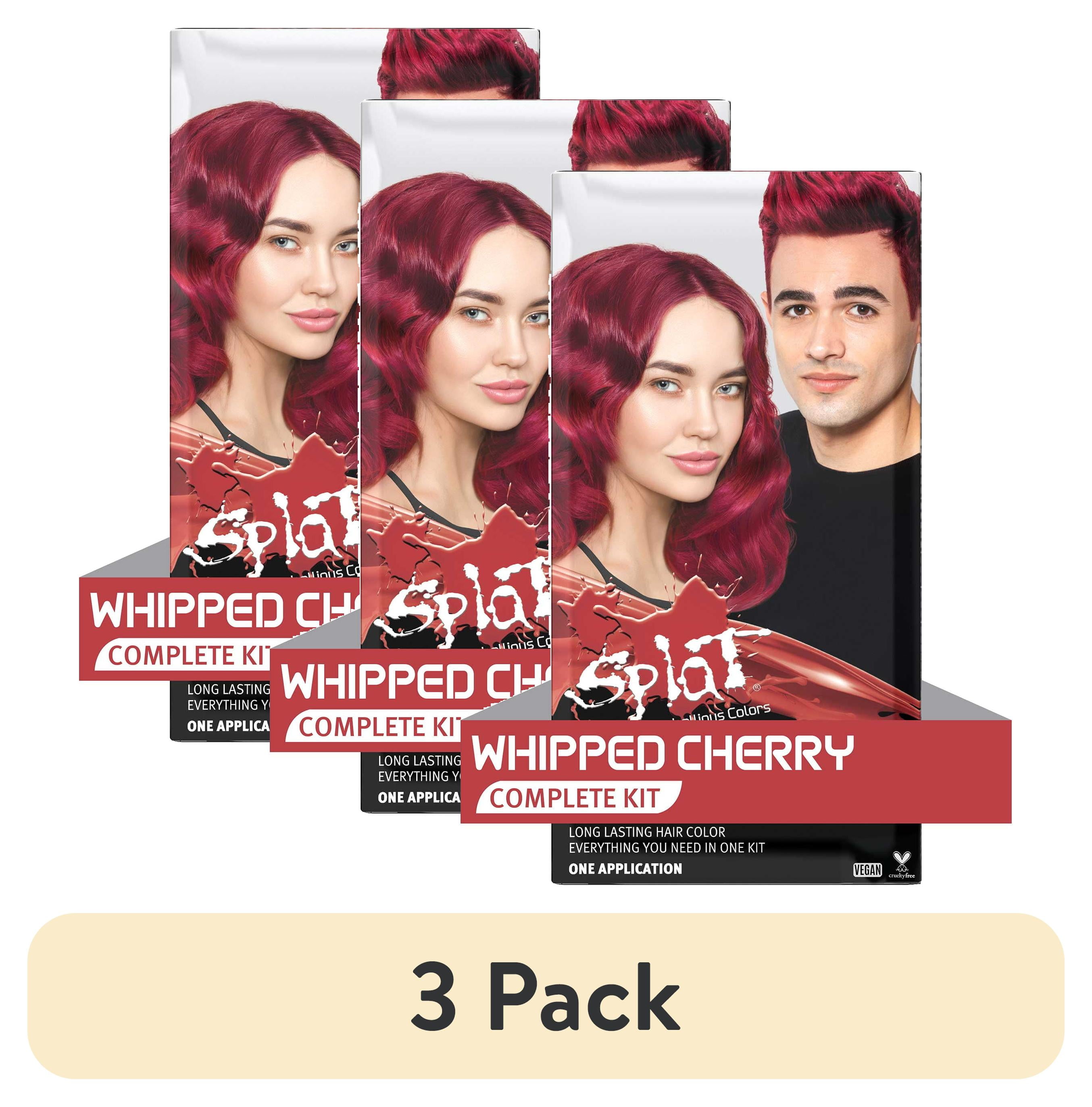 (3 pack) Splat Original Complete Kit, Semi-Permanent Hair Dye with ...