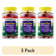 Spring Valley Liquid Melatonin Sleep Support Dietary Supplement, 10 mg ...