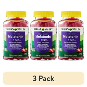 Spring Valley Melatonin Tablets Sleep Support Dietary Supplement, 5 mg ...