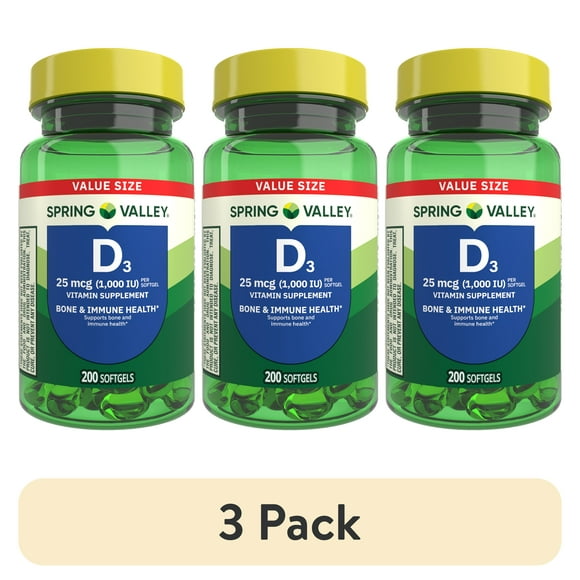 Spring Valley Vitamin D in Spring Valley Vitamins A to Z - Walmart.com