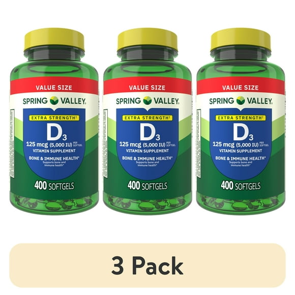 Spring Valley Vitamin D in Spring Valley Vitamins A to Z - Walmart.com
