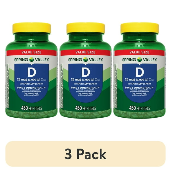 Spring Valley Vitamin D in Spring Valley Vitamins A to Z - Walmart.com