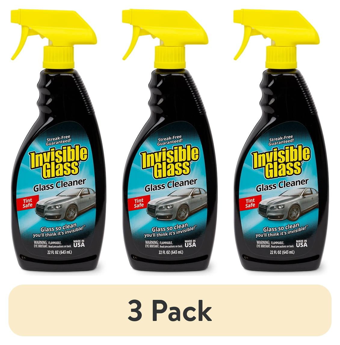 (3 pack) Stoner Inc 92164/92166 22 Oz Invisible Glass Cleaner - Walmart.com