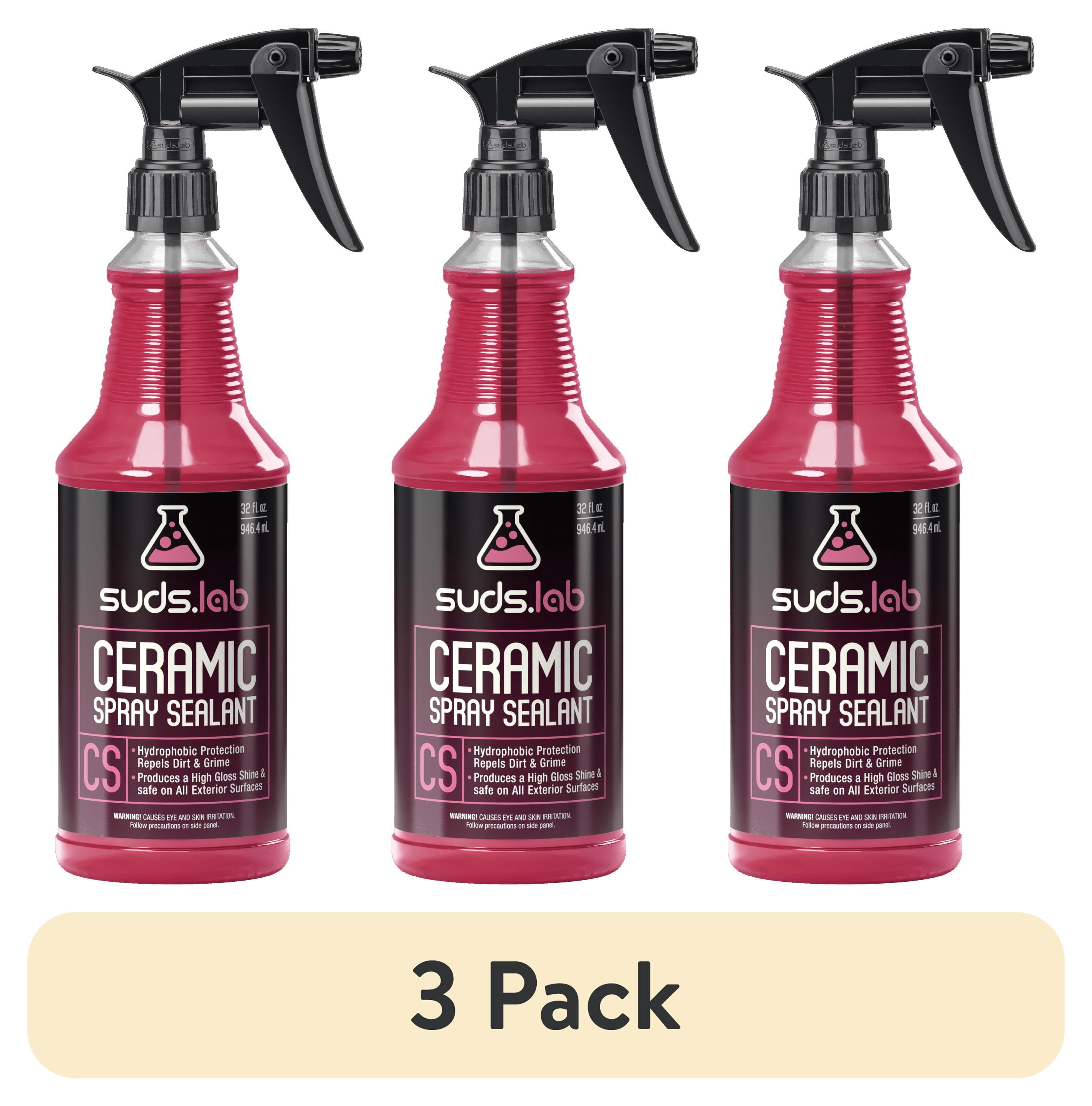 (3 pack) Suds Lab CS Ceramic Spray Vehicle Sealant - 32 fl oz bottle ...