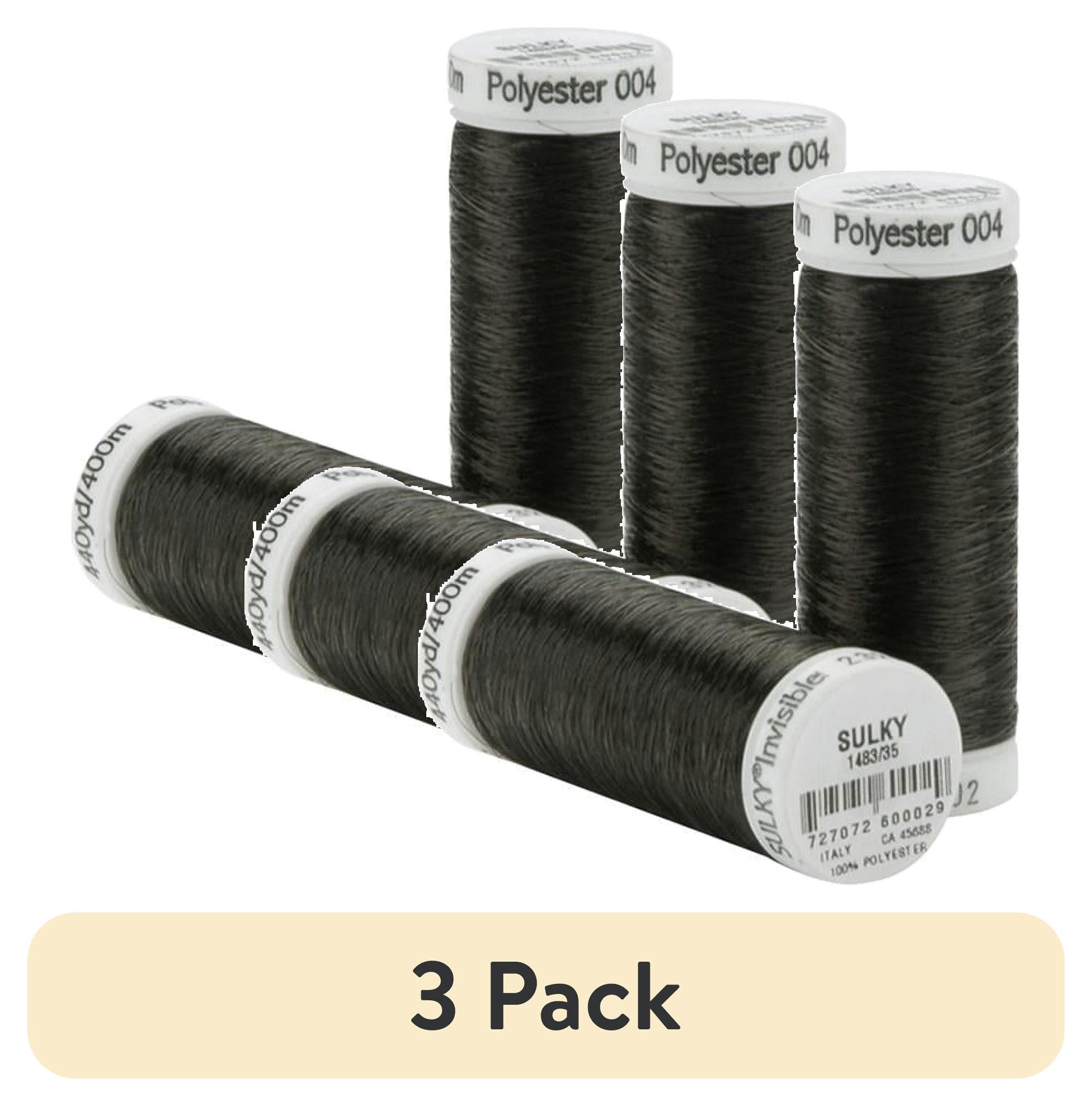 (3 pack) Sulky Premium Invisible Thread, 440 Yds - Walmart.com