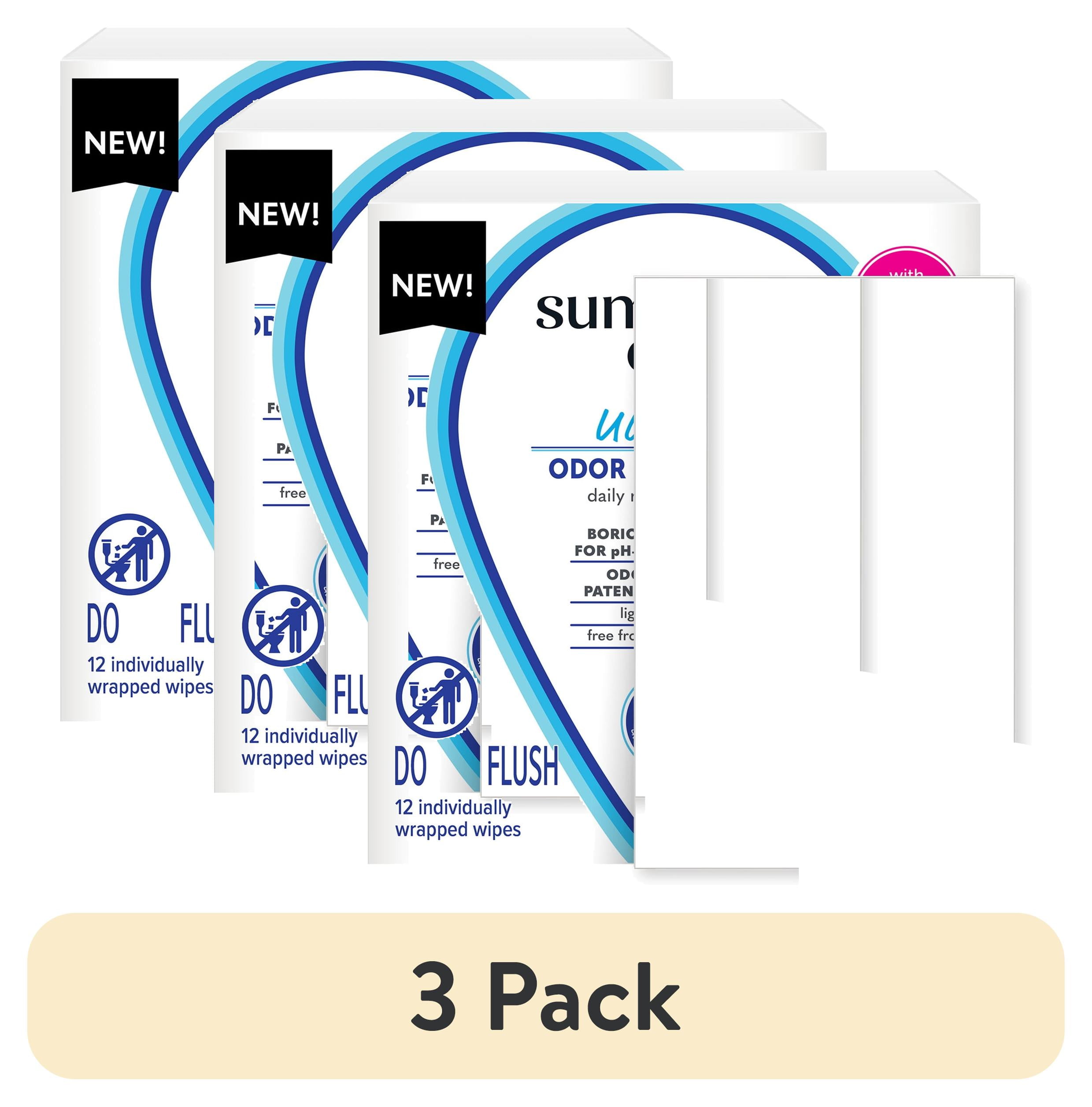 (3 pack) Summer's Eve Ultimate Odor Protection Wipes, 12 Count ...