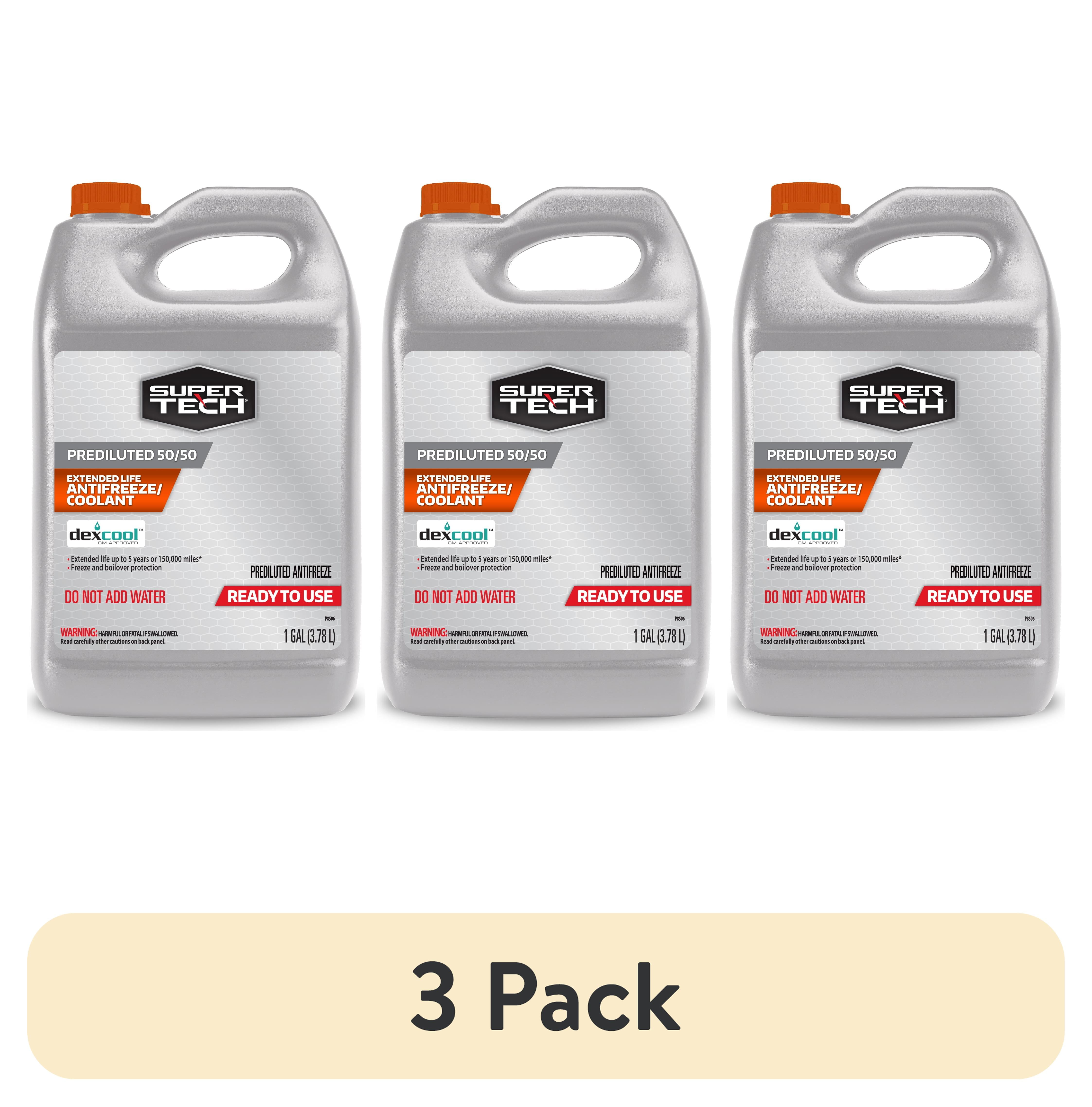 (3 pack) Super Tech Dex-Cool™ Prediluted 50/50 Antifreeze/Coolant ...