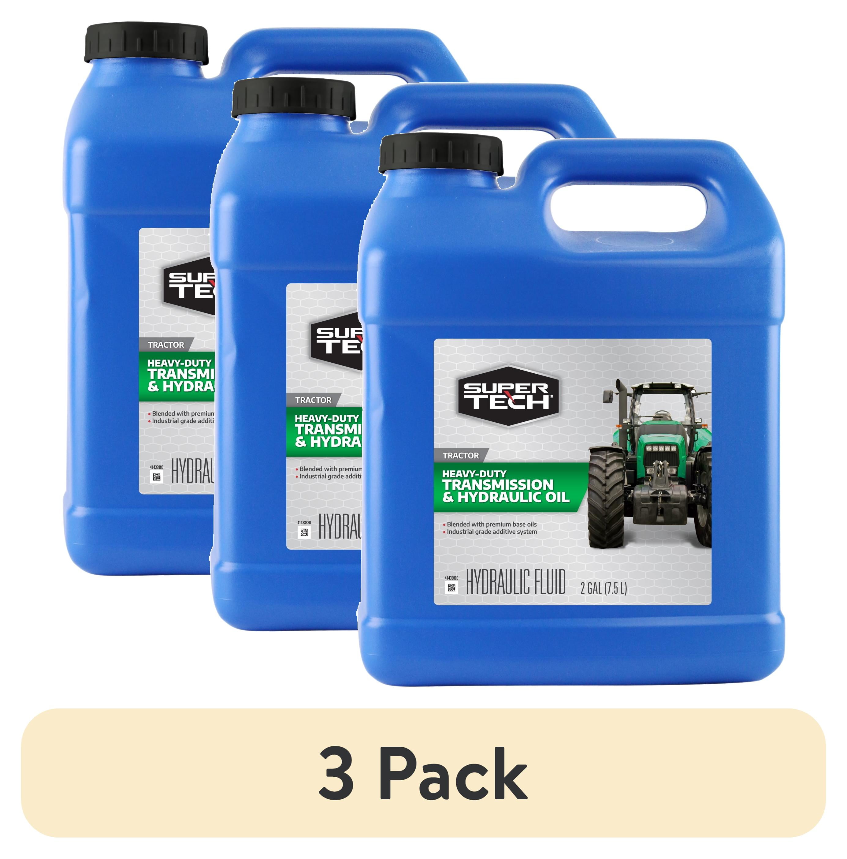 (3 pack) Super Tech Heavy Duty Tractor Hydraulic and Transmission Fluid ...