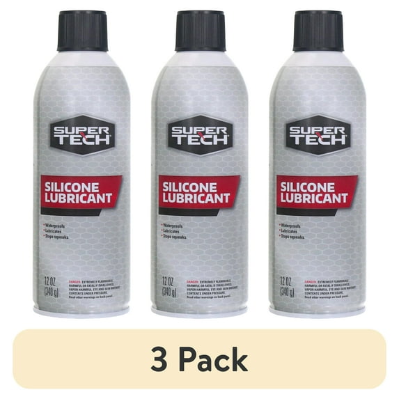 (3 pack) Super Tech Silicone Lubricant 12oz - Walmart.com