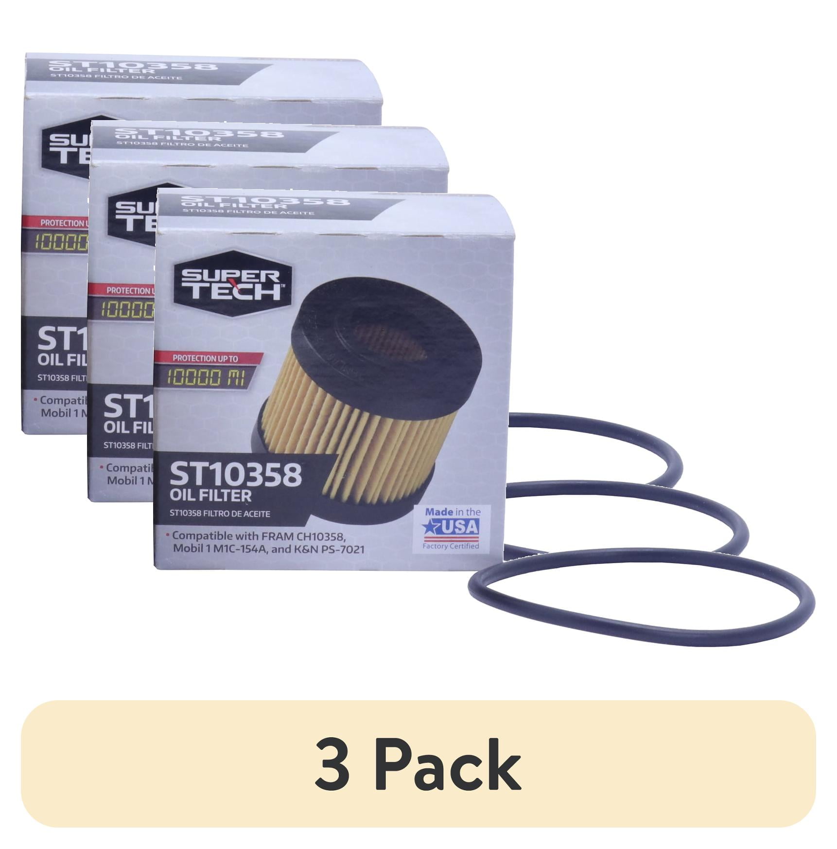 (3 pack) SuperTech ST10358 10K mile Cartridge Oil Filter for Scion and ...