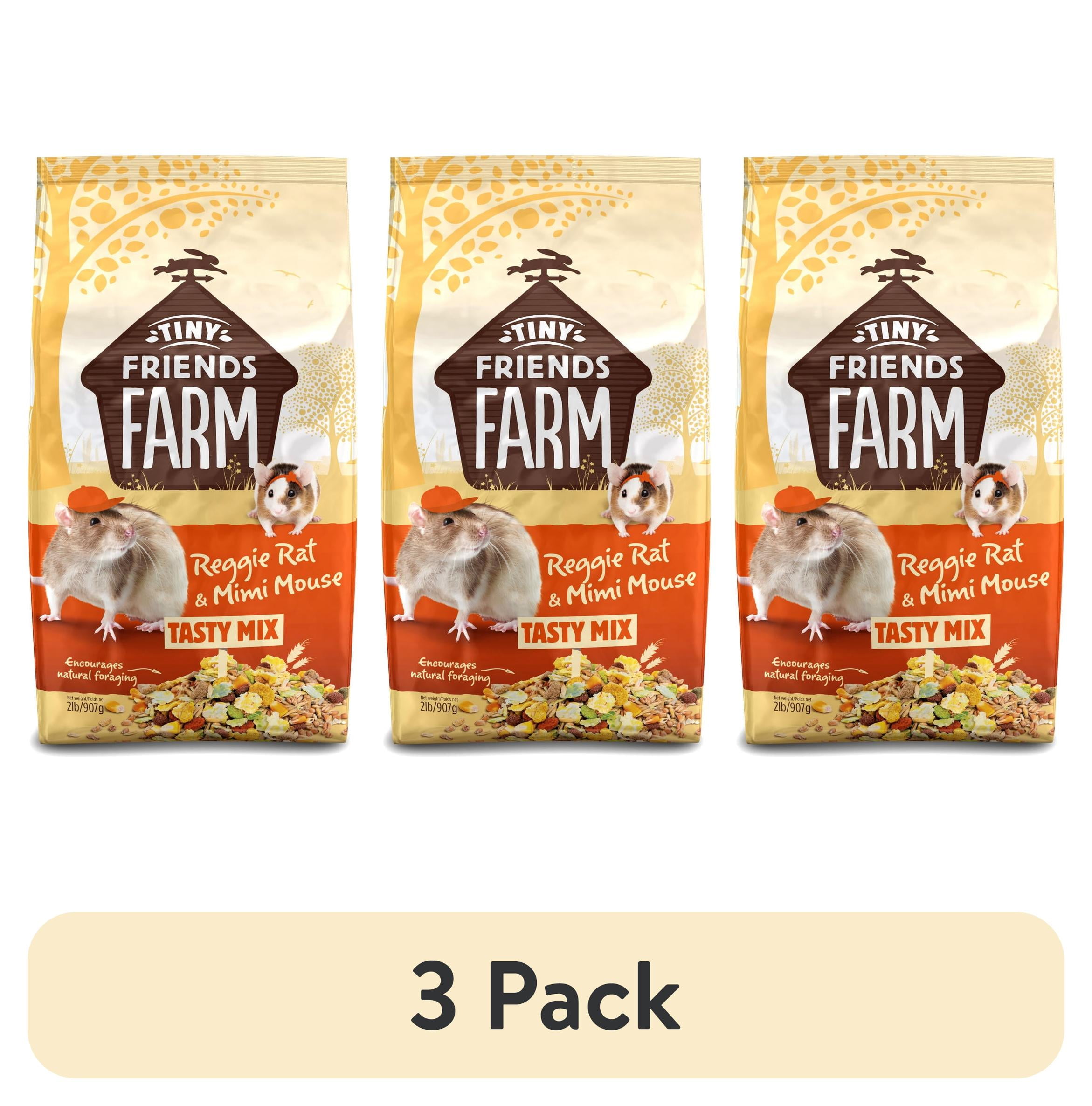 (3 pack) Supreme Pet Foods Reggie Rat Food - Walmart.com
