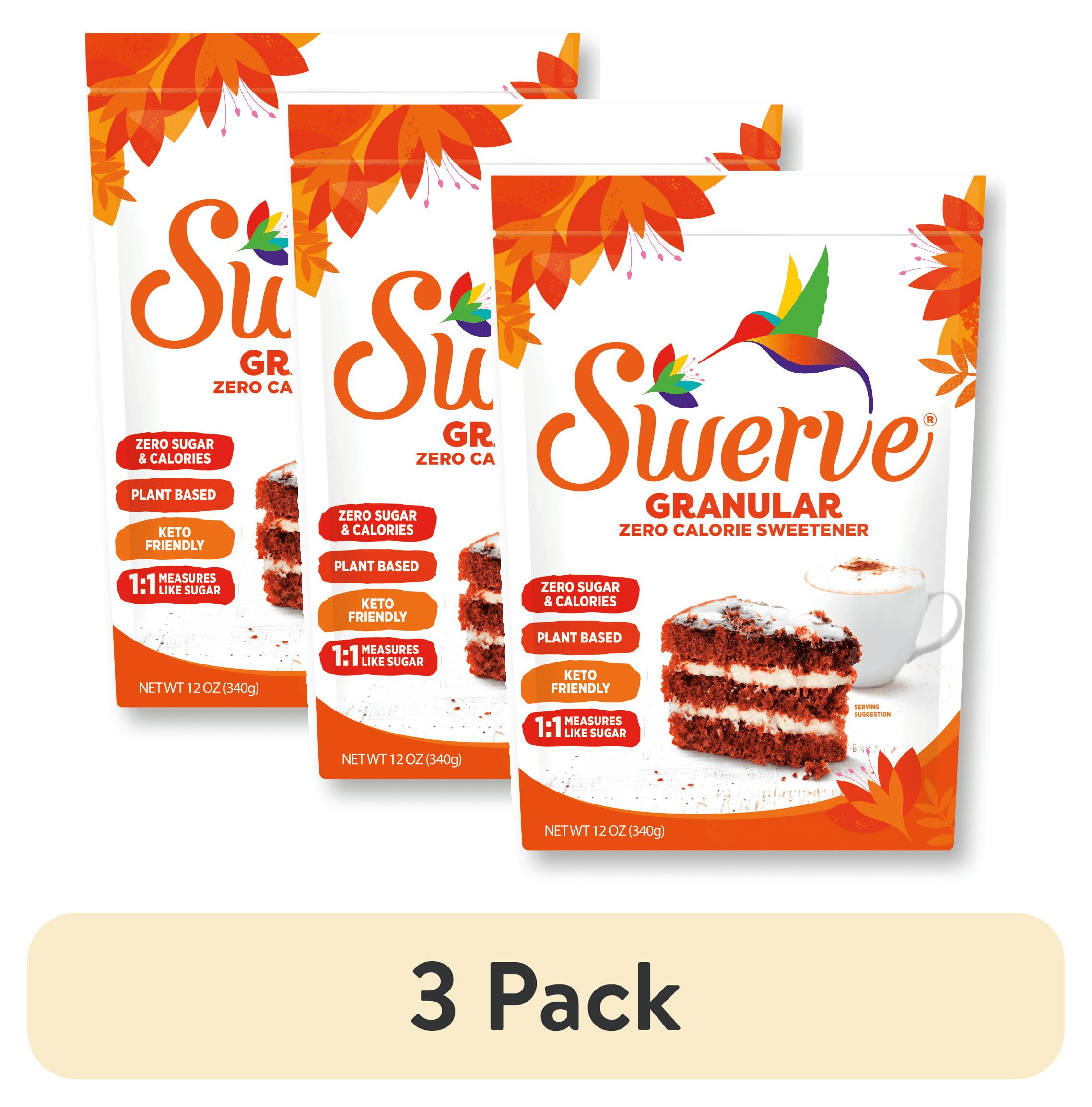 (3 pack) Swerve All Natural Sweetner Granular, 12 Oz, 1 Count - Walmart.com