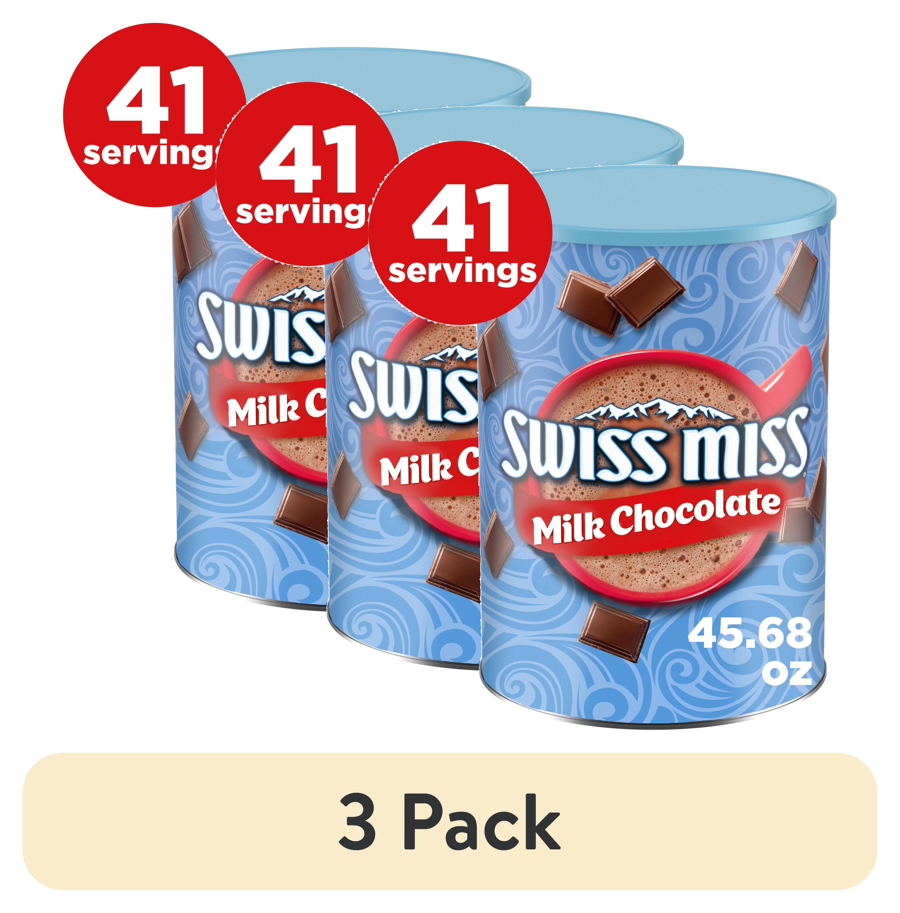Swiss Miss Hot Cocoa Mix, 3 Pack, 45.68 oz for Office Breakroom ...