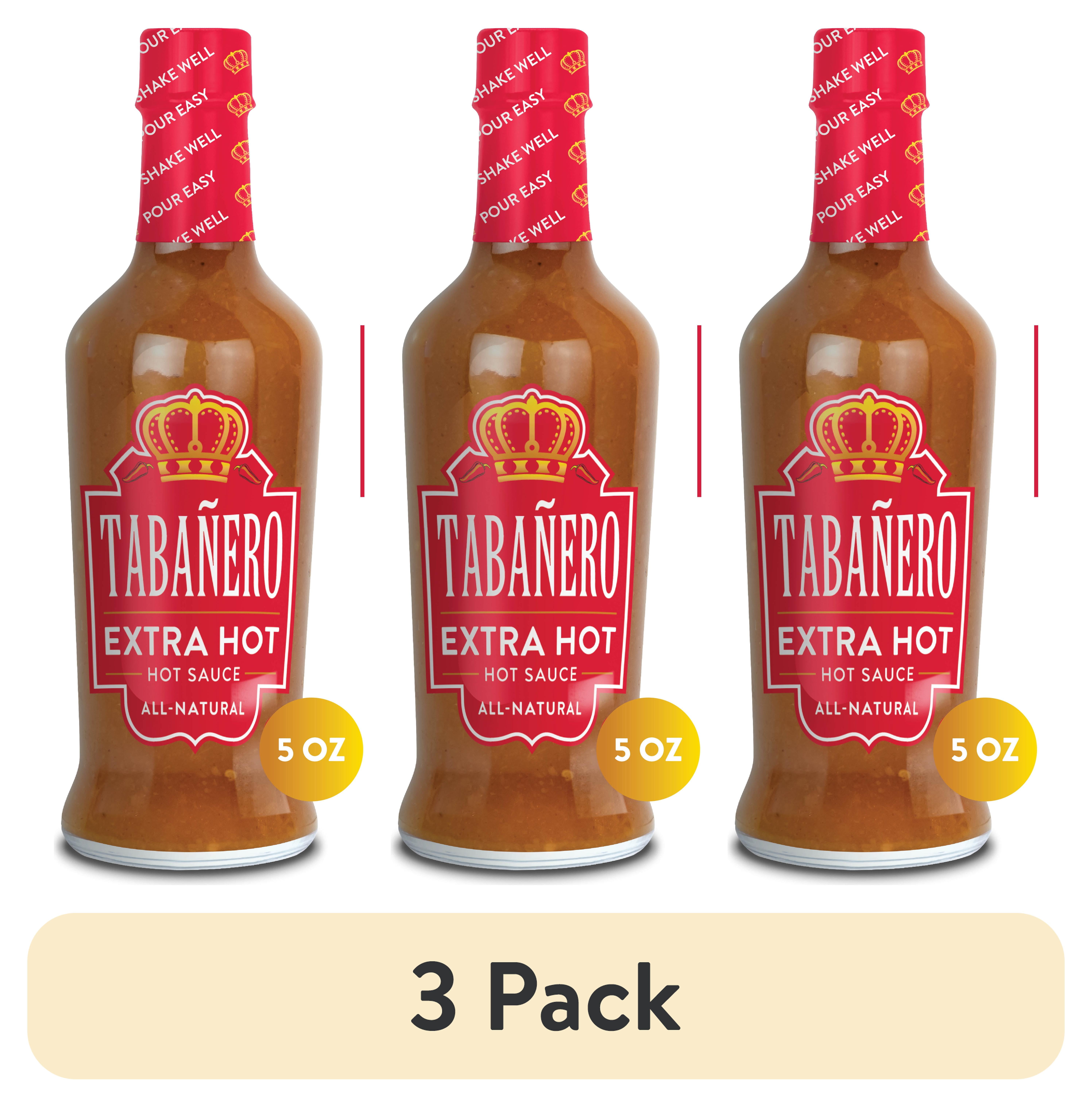 (3 pack) Tabanero Extra Hot - Hot Sauce - 5 oz. - Walmart.com