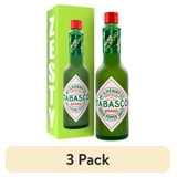 (3 pack) Tabasco Milder Green Pepper Sauce, 5 Ounce - Walmart.com