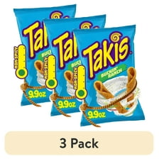 Takis Rolled Fuego Spicy Tortilla Chips, 9.9oz Bag, Chili Pepper and ...