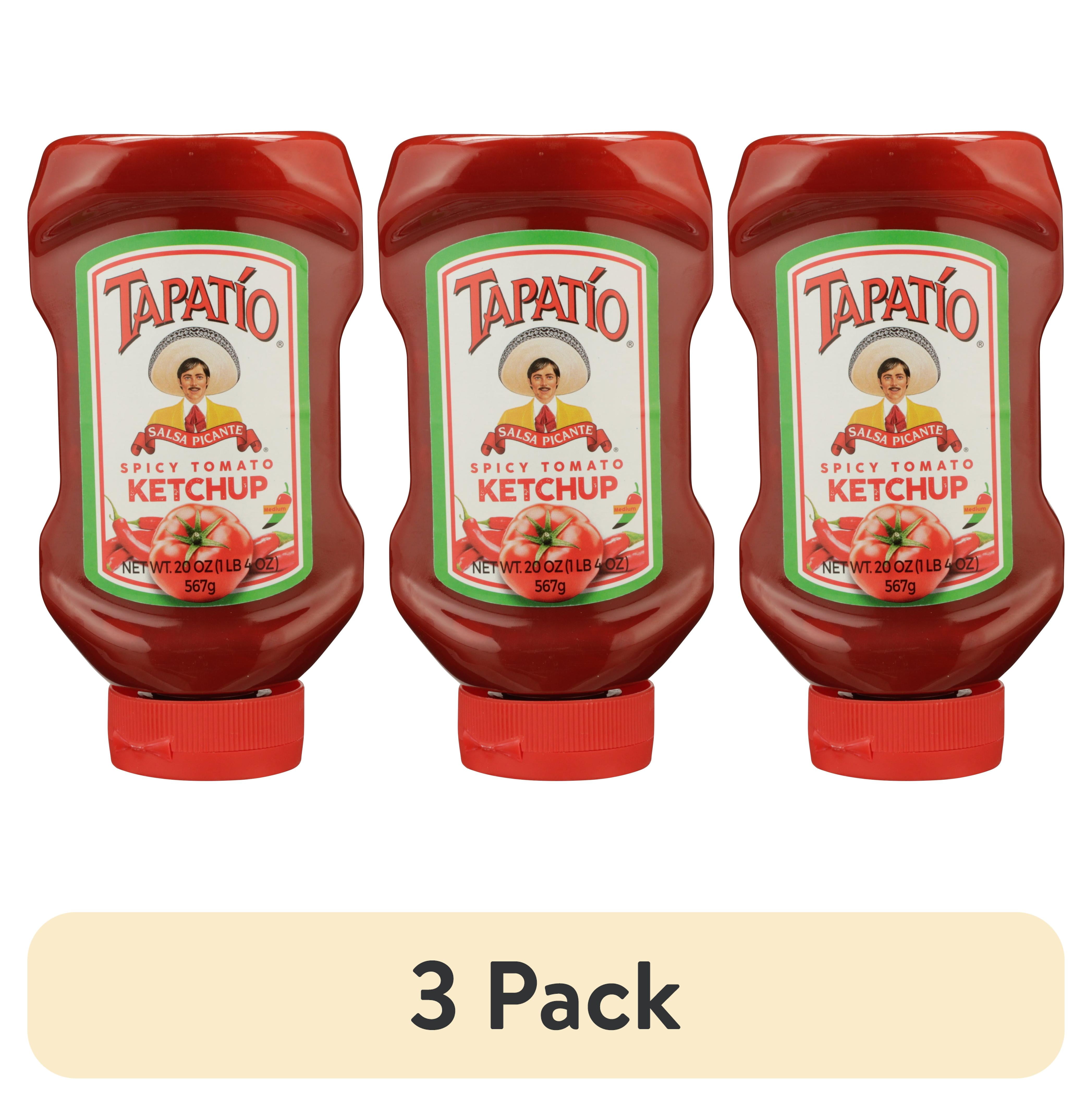 (3 pack) Tapatio Spicy Ketchup 20 oz. - Walmart.com