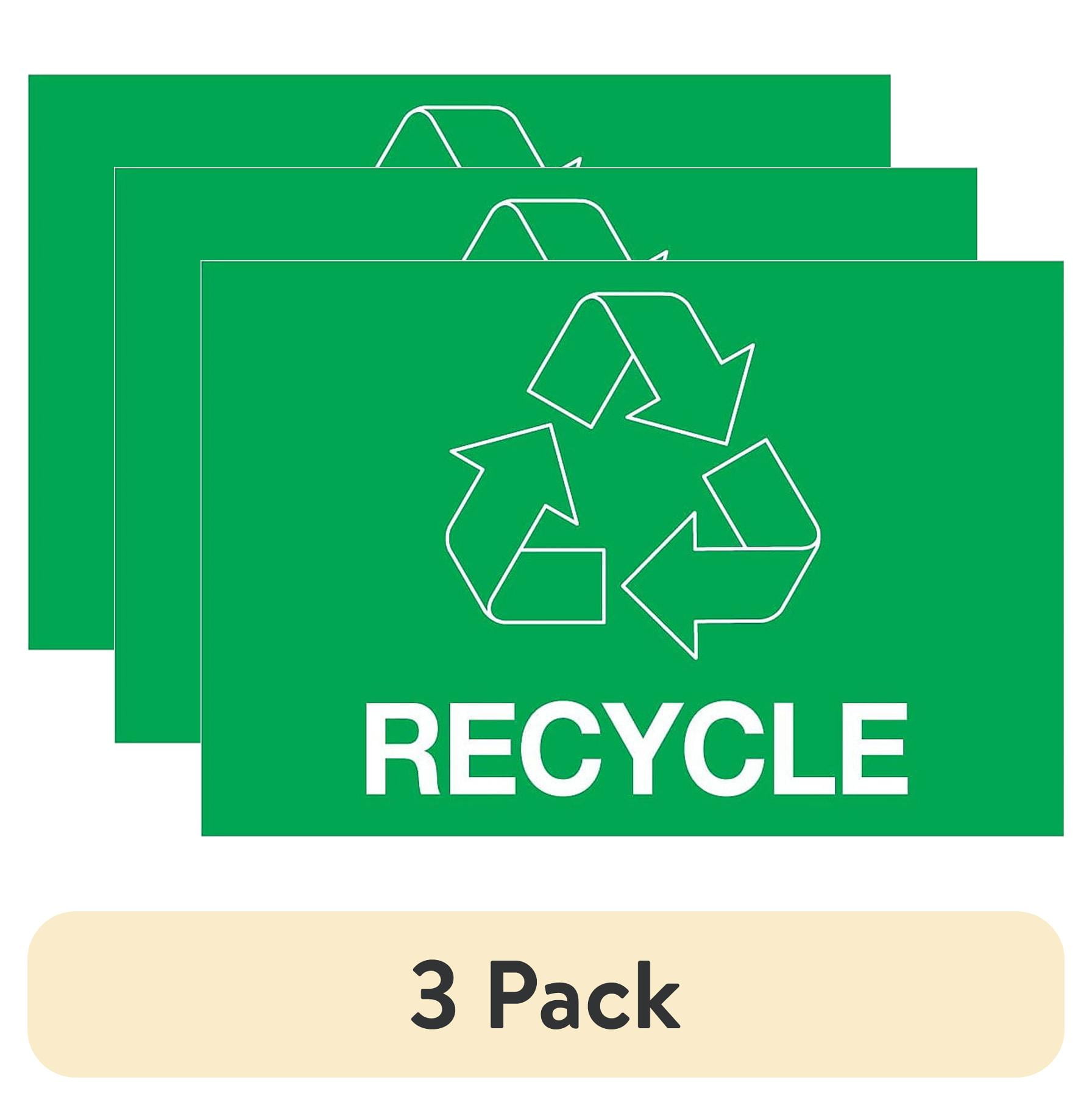 (3 pack) Tape Logic Label,Rectangle,Recycle,2x3",Green DL1312 - Walmart.com