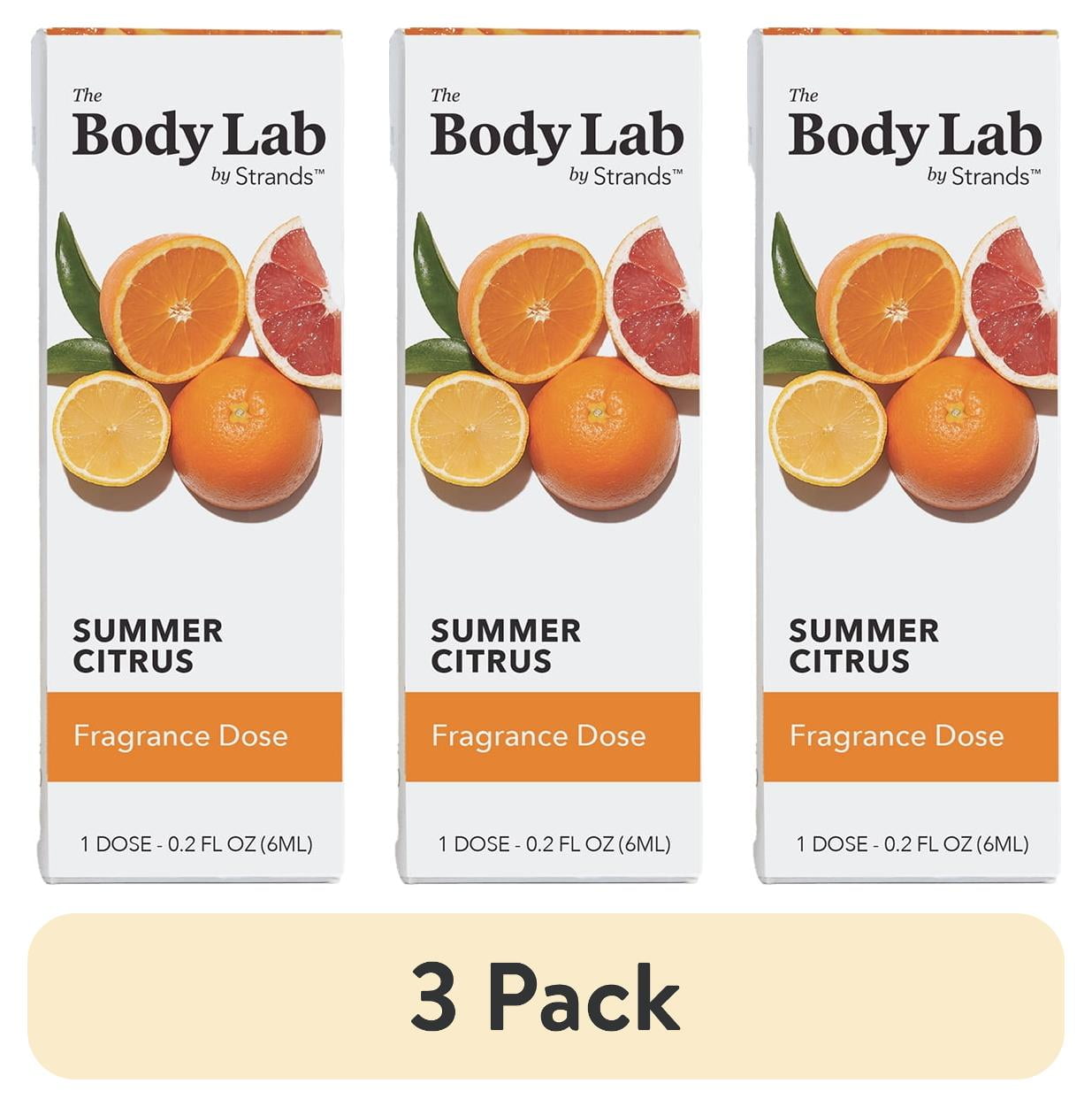 (3 pack) The Body Lab Fragrance Dose Summer Citrus 0.2 fl. oz ...