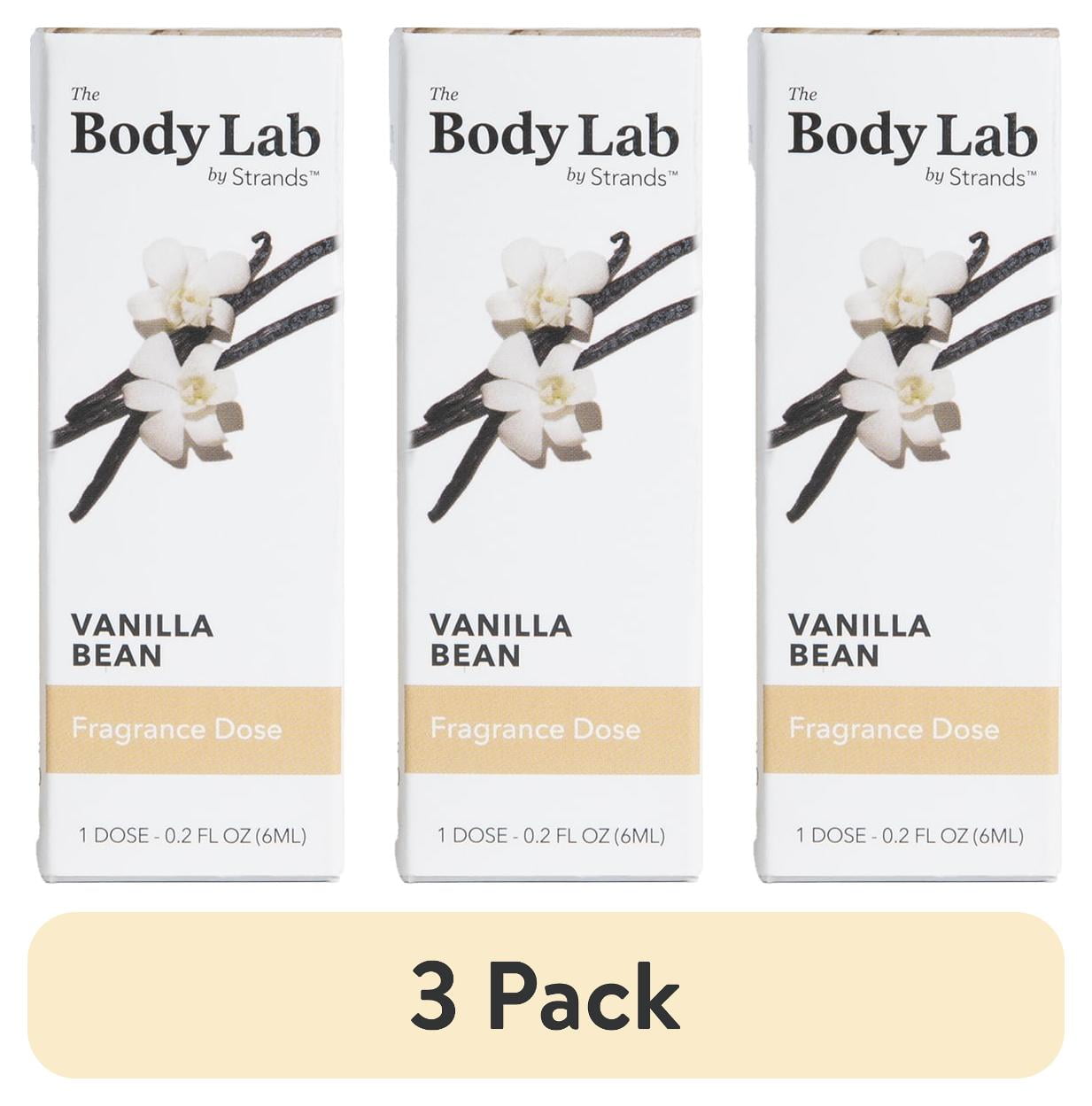 (3 pack) The Body Lab Fragrance Dose, Vanilla Bean, 0.2 fl. oz ...