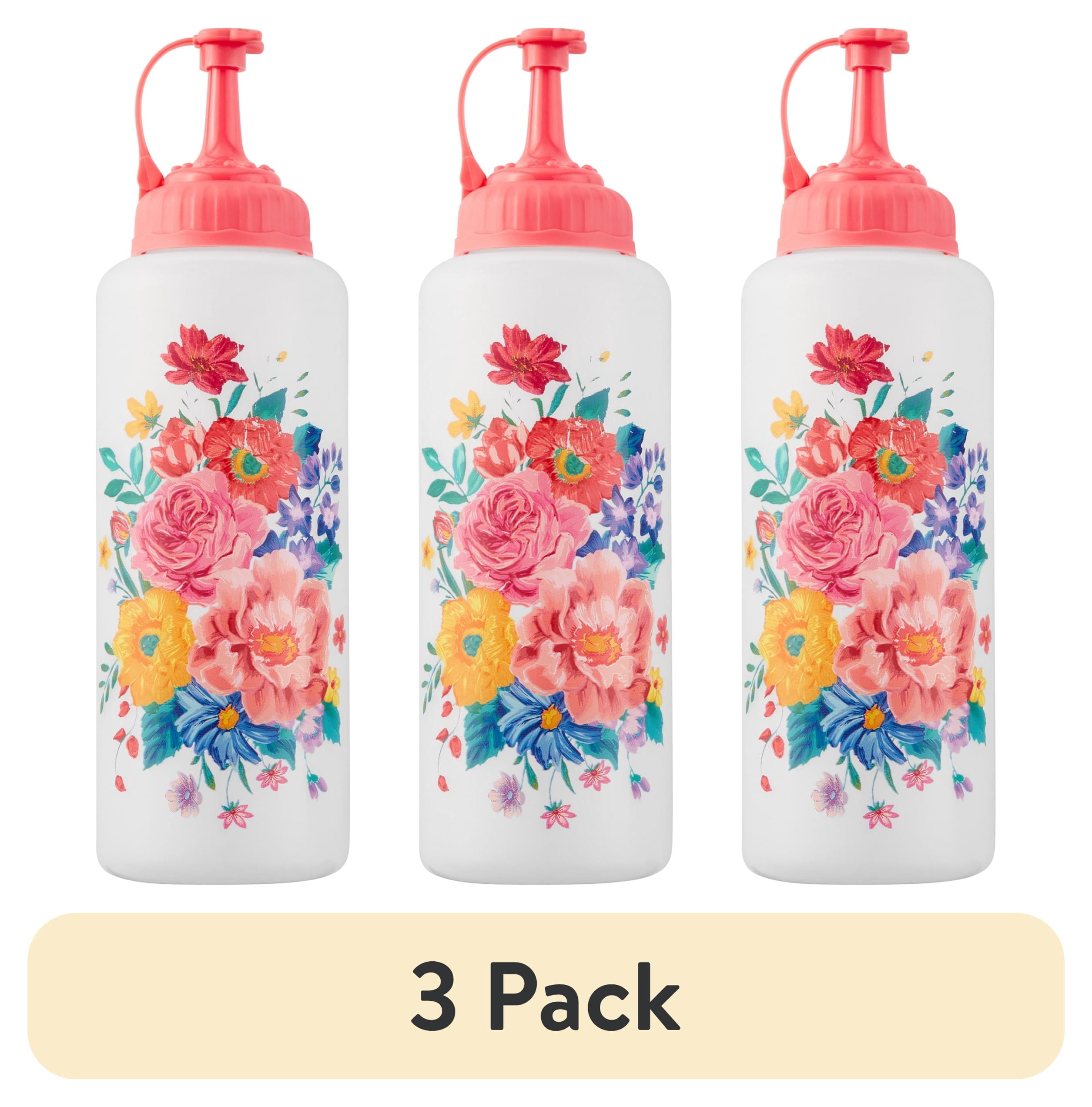 The Pioneer Woman 12 oz Squeezable Condiment Dispensers - Walmart.com