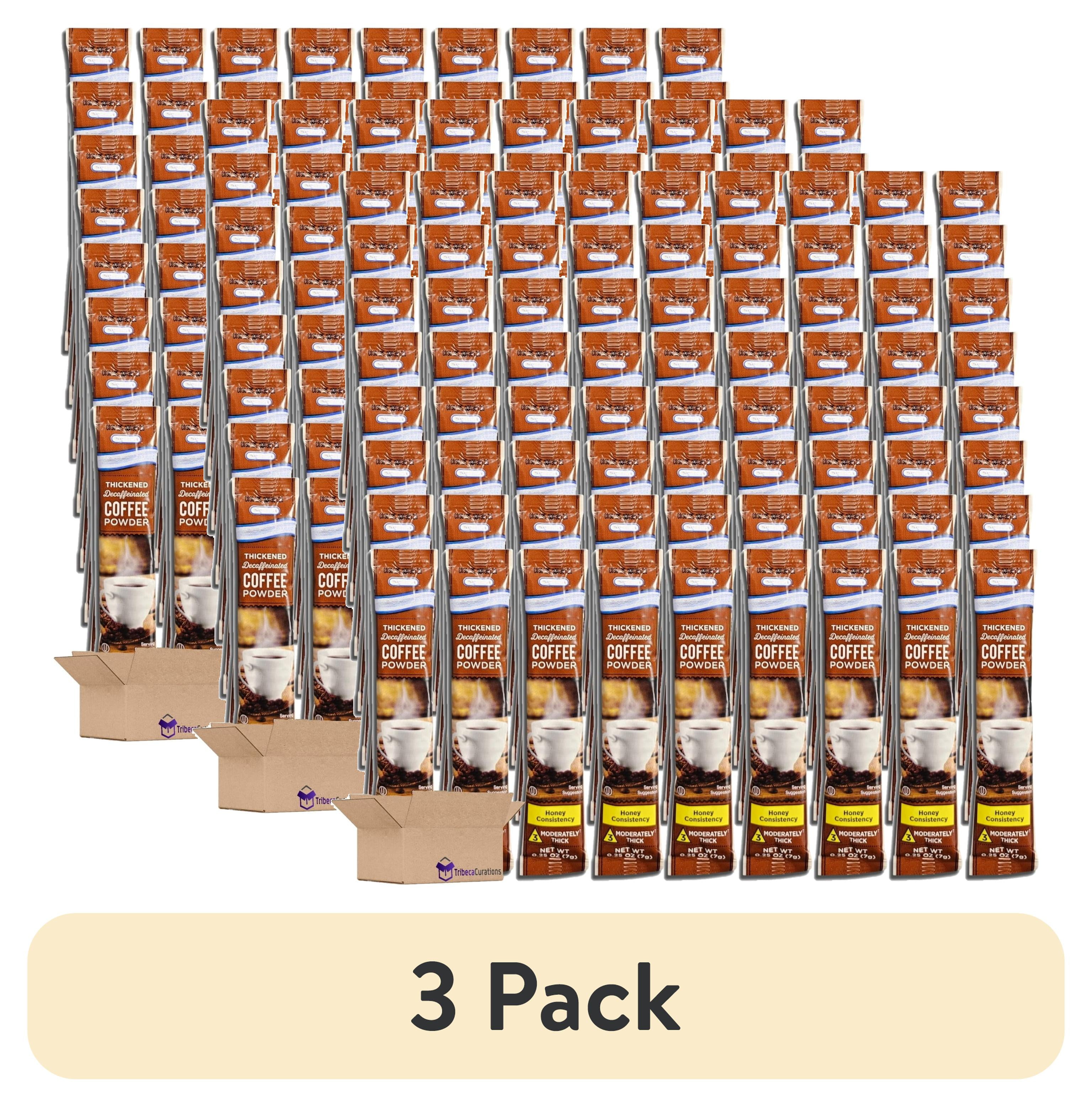 (3 pack) Thickened Decaffeinated Coffee Powder | Honey Consistency (#3 ...