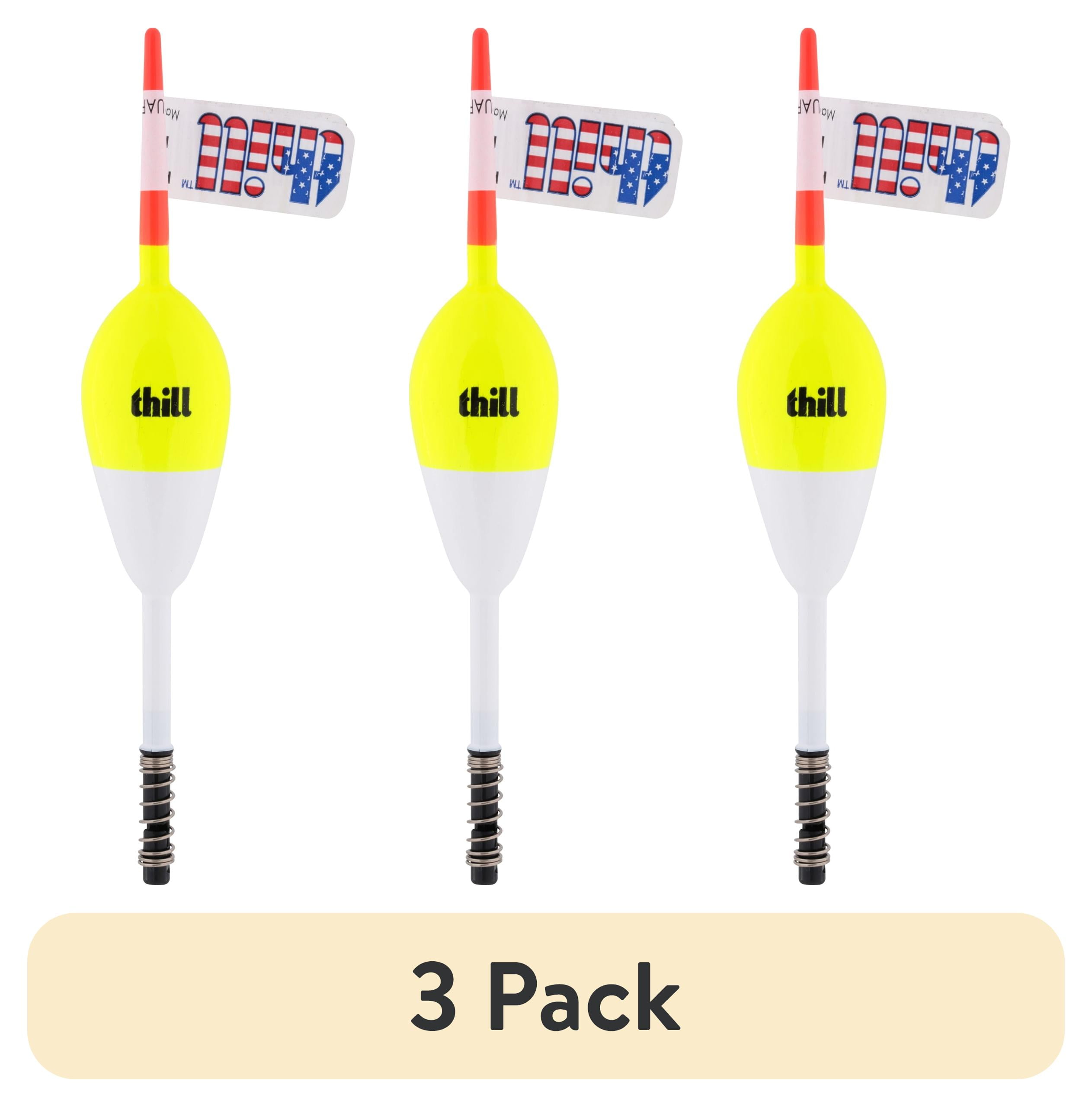 Thill America's Favorite 1" Oval 5.5" Spring Fishing Floats 3 Pack ...
