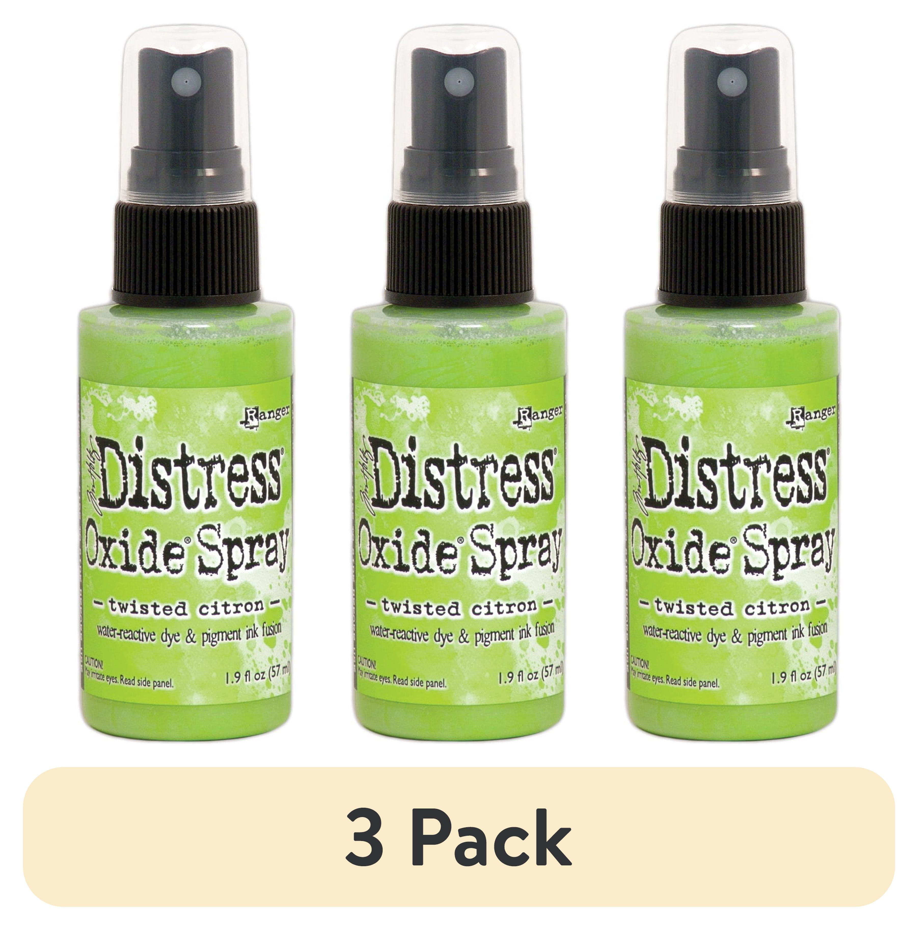 (3 pack) Tim Holtz Distress Oxide Spray 1.9fl oz-Twisted Citron ...