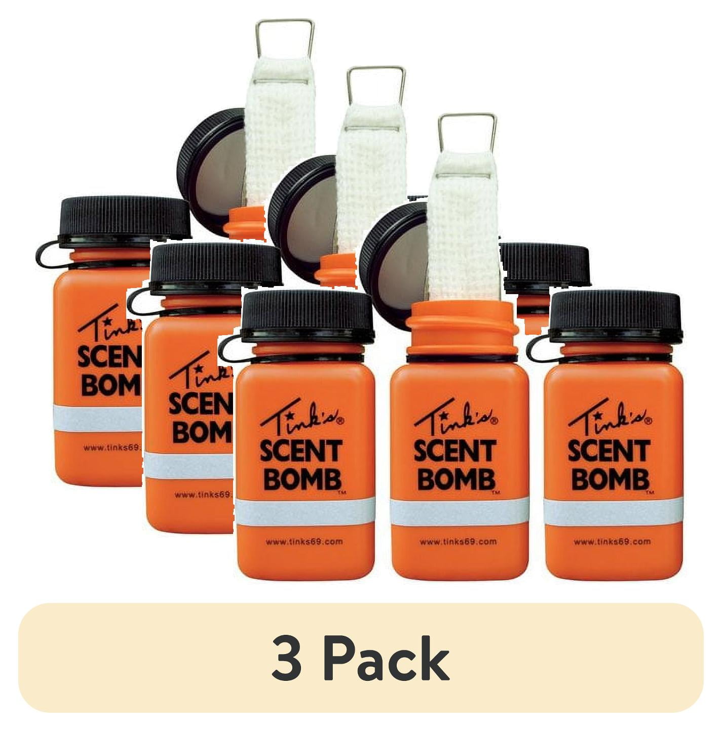 (3 pack) Tink's Scent Bomb Deer Lure Scent Dispenser 3 Pack - Walmart.com