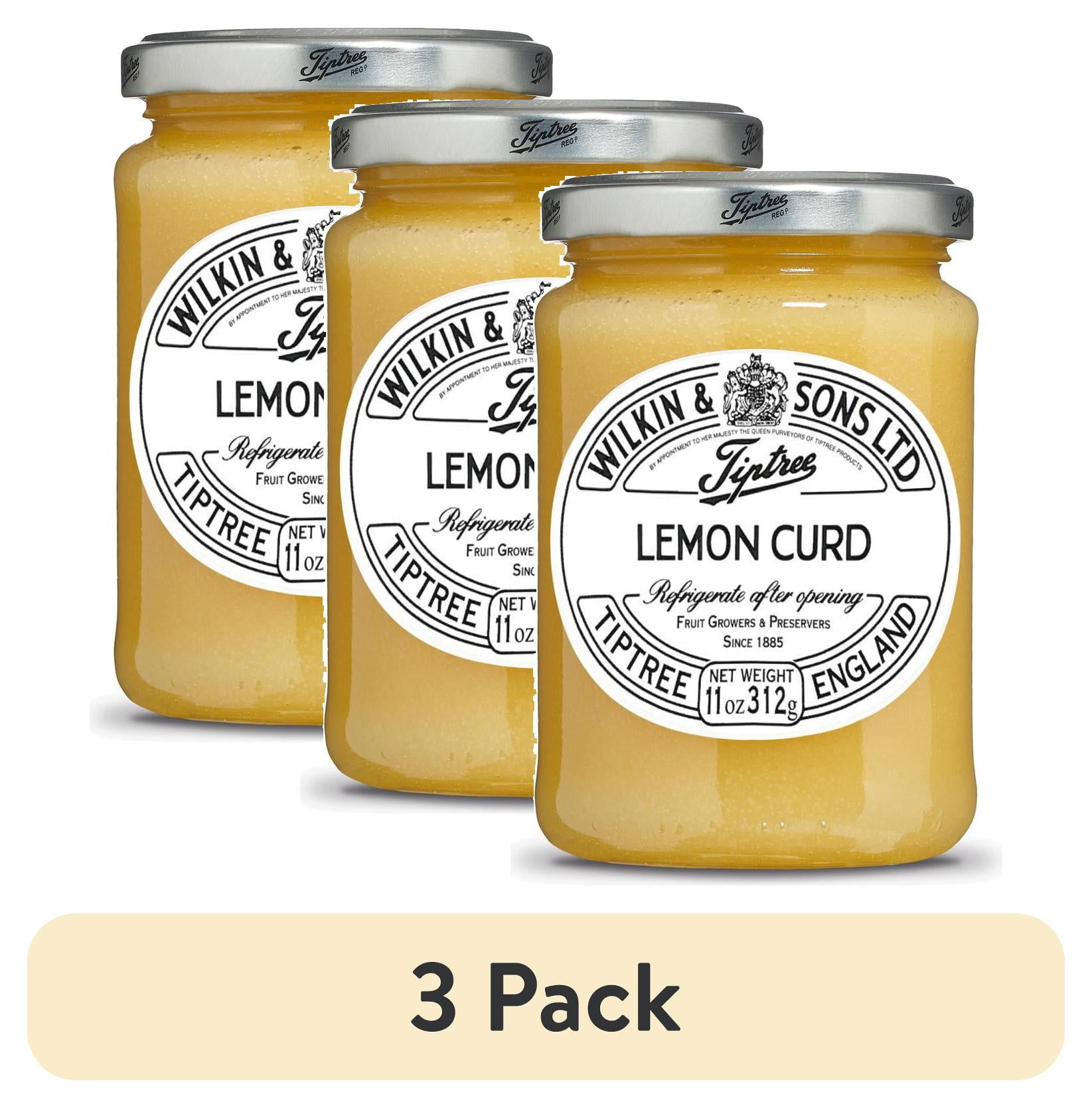 (3 pack) Tiptree Lemon Curd, 11 Ounce Jar (312g) - Walmart.com